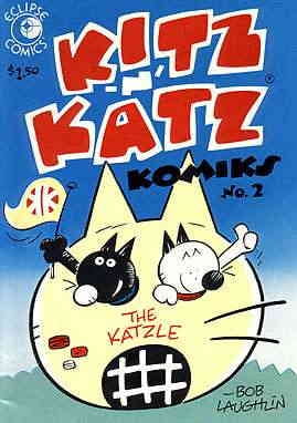 Kitz 'n' Katz Komiks #2 VF ; Eclipse Comic Book - Walmart.com