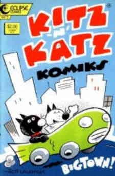 Kitz 'n' Katz Komiks #3 VF ; Eclipse Comic Book - Walmart.com