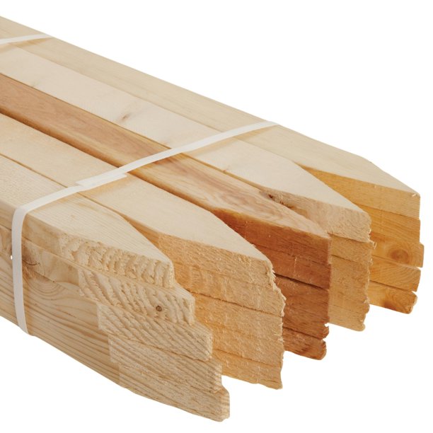 Kitzmans 1 In. x 2 In. x 24 In. SPF Grade & Survey Stake (25-Pack ...