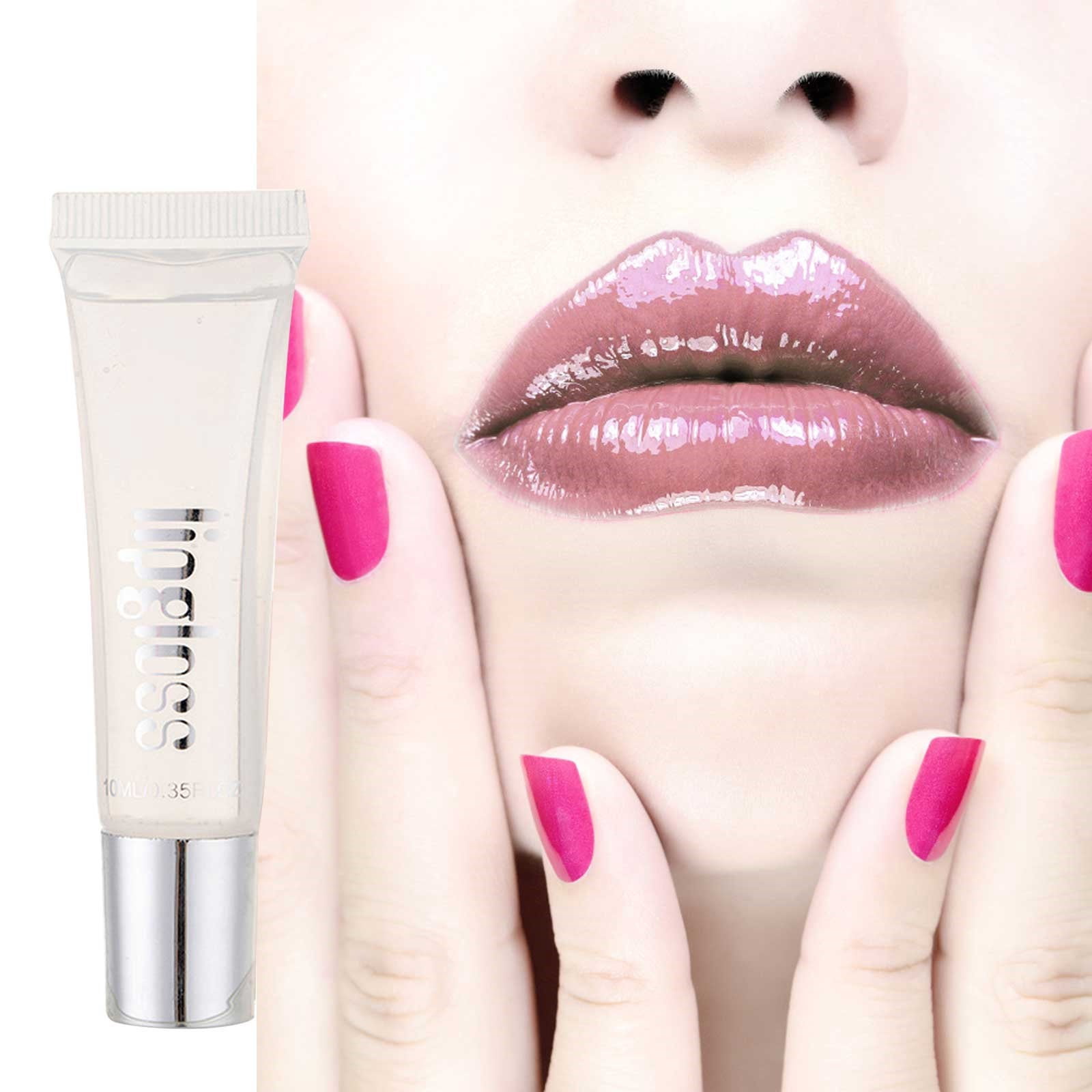 Kiuxbfg Candy Color Lip Gloss Lip Glaze Mirror Moisturizing Glass Lip ...