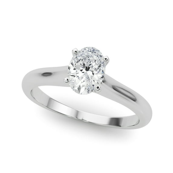 Kiva Jewel 1.5 Ct Lab Created Diamond Engagement Ring - 14K White Gold ...