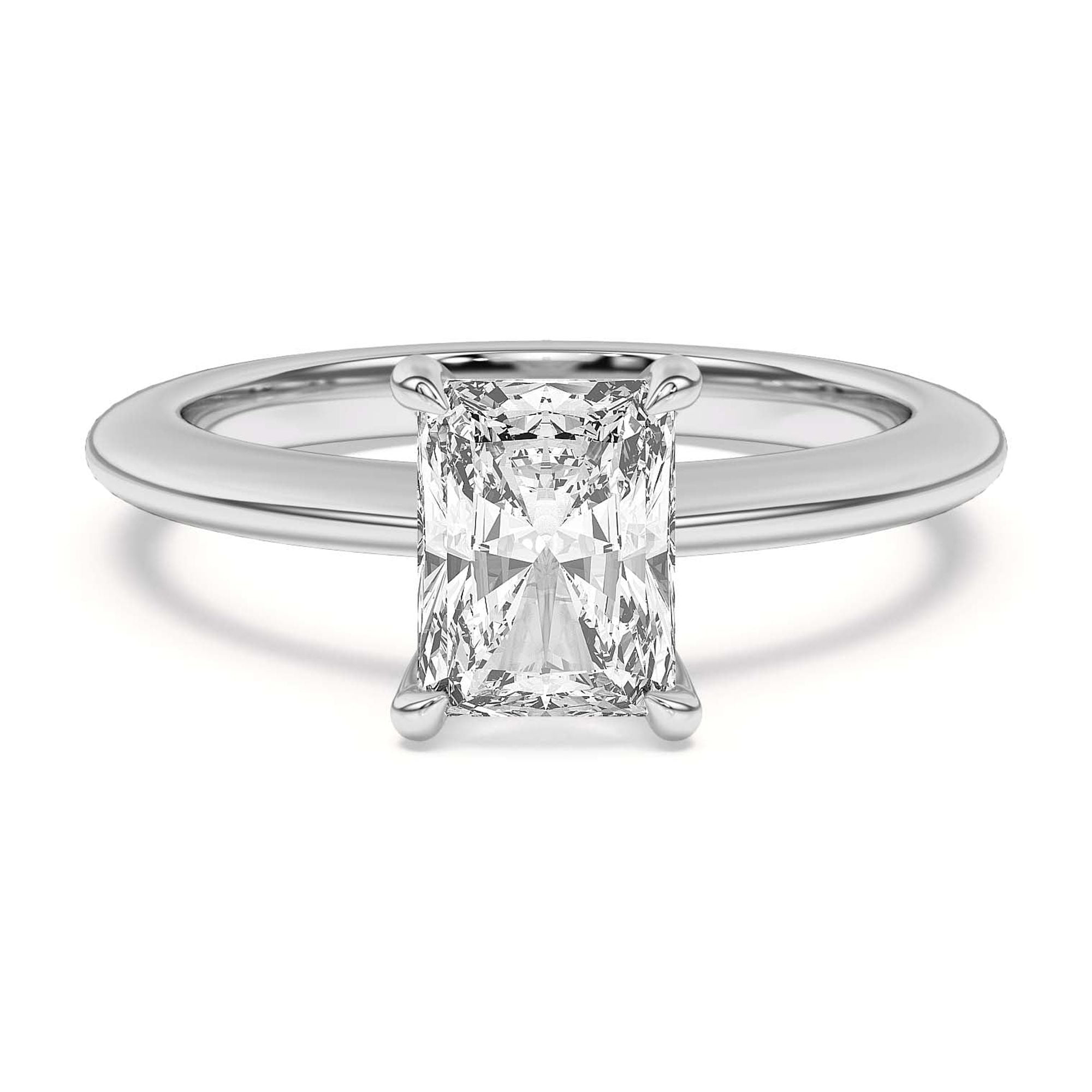 Kiva Jewel 1.88 Ct Lab Created Diamond Two Tone Ring for Women ...