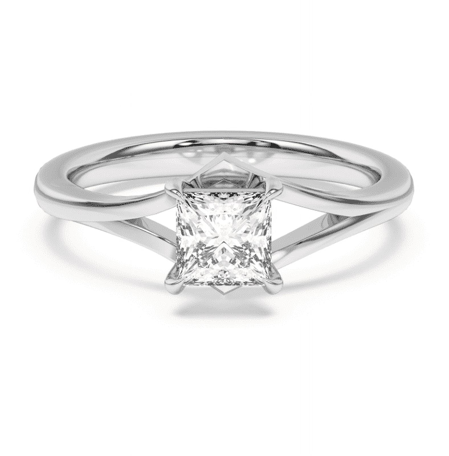 Kiva Jewel Princess Cut Lab Created Diamond Engagement Ring - 1.77 Ct ...