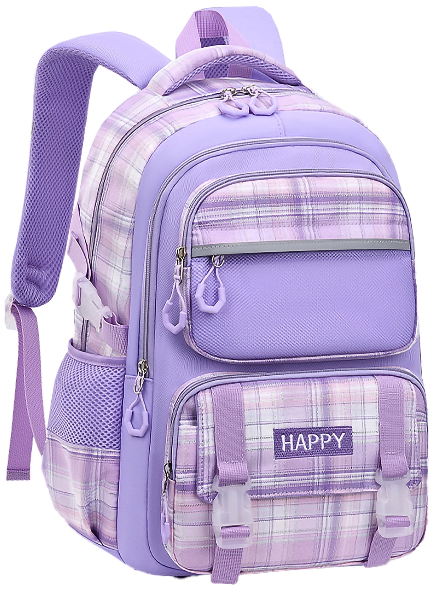 Kivdit Purple Backpacks for Girls,School Backpack Bags for Student ...