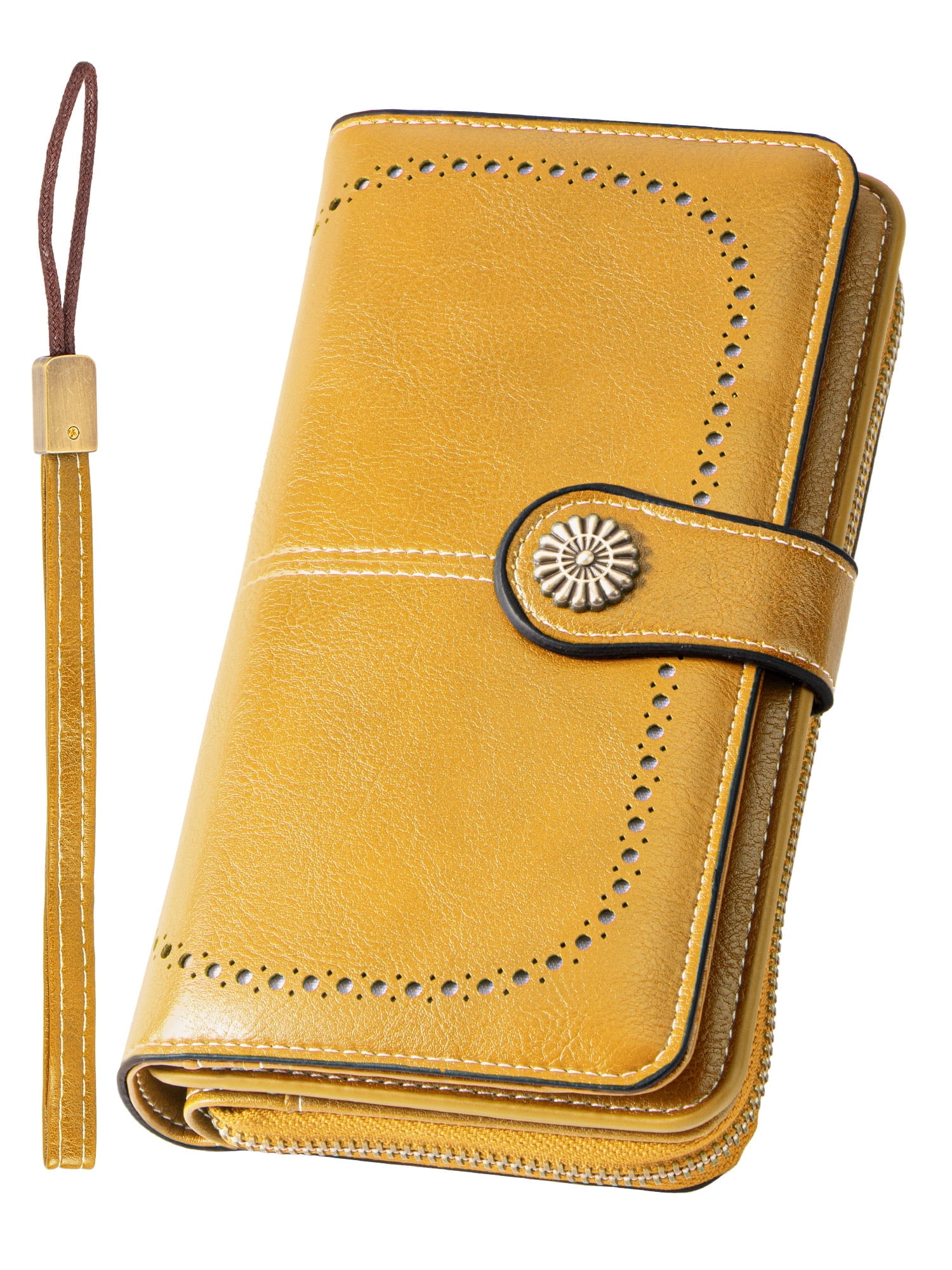 KIVDIT Wallets for Women RFID Blocking Large Capacity - Walmart.com