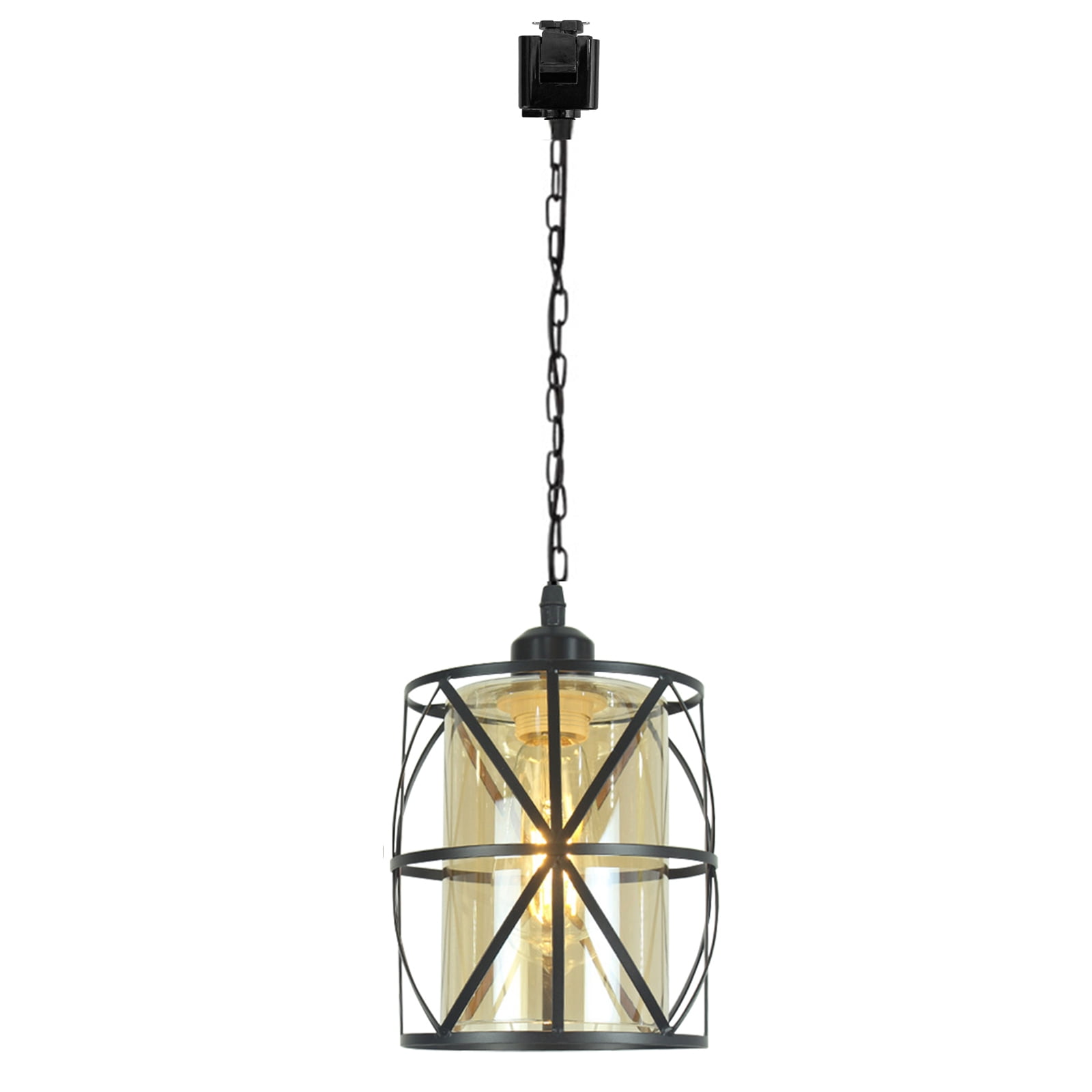 Kiven 1-Light J-Type track lighting pendants,Modern J track pendant ...