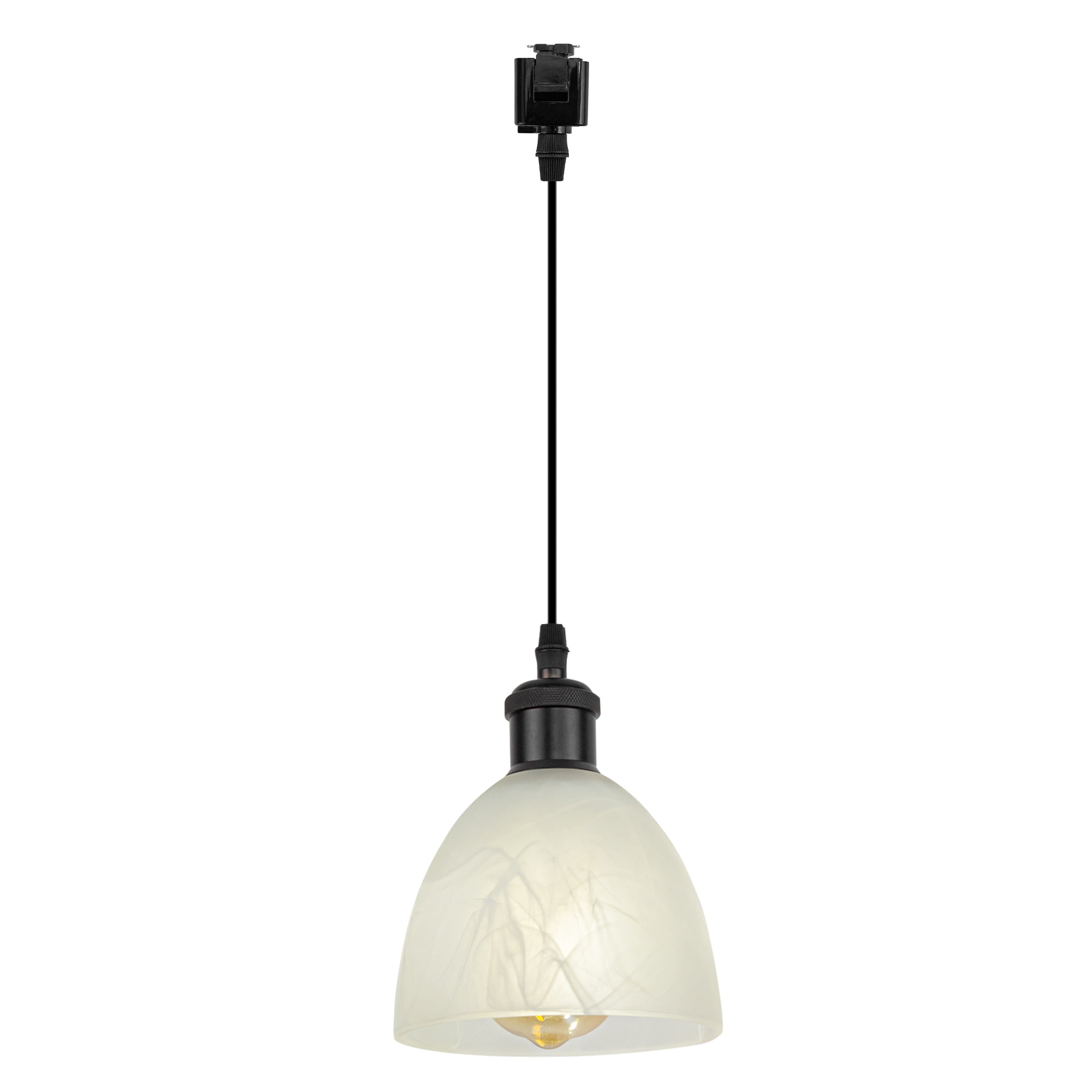 Kiven 1-Light J-Type track lighting pendants,Modern J track pendant ...