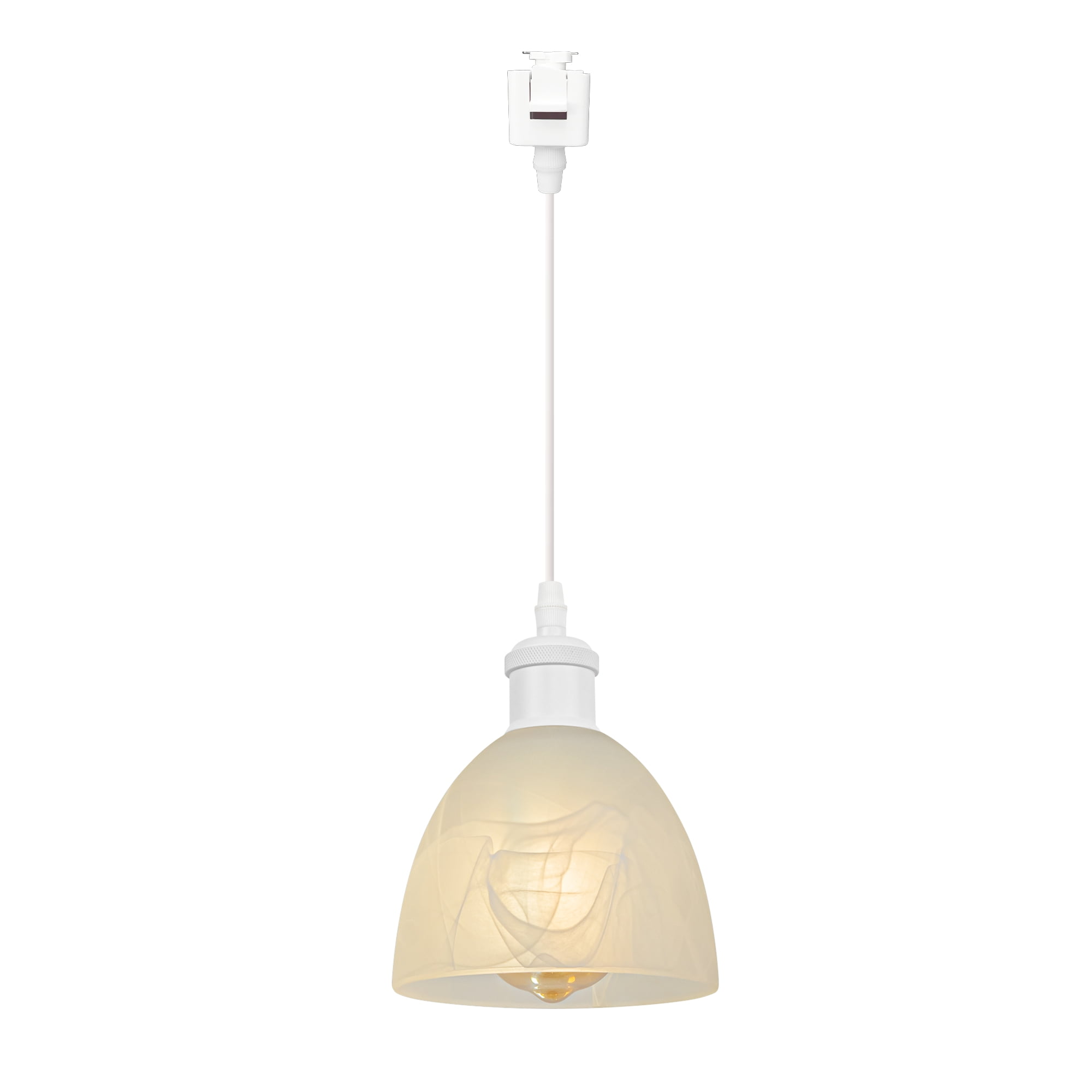 Kiven 1-Light J-Type track lighting pendants,Modern J track pendant ...