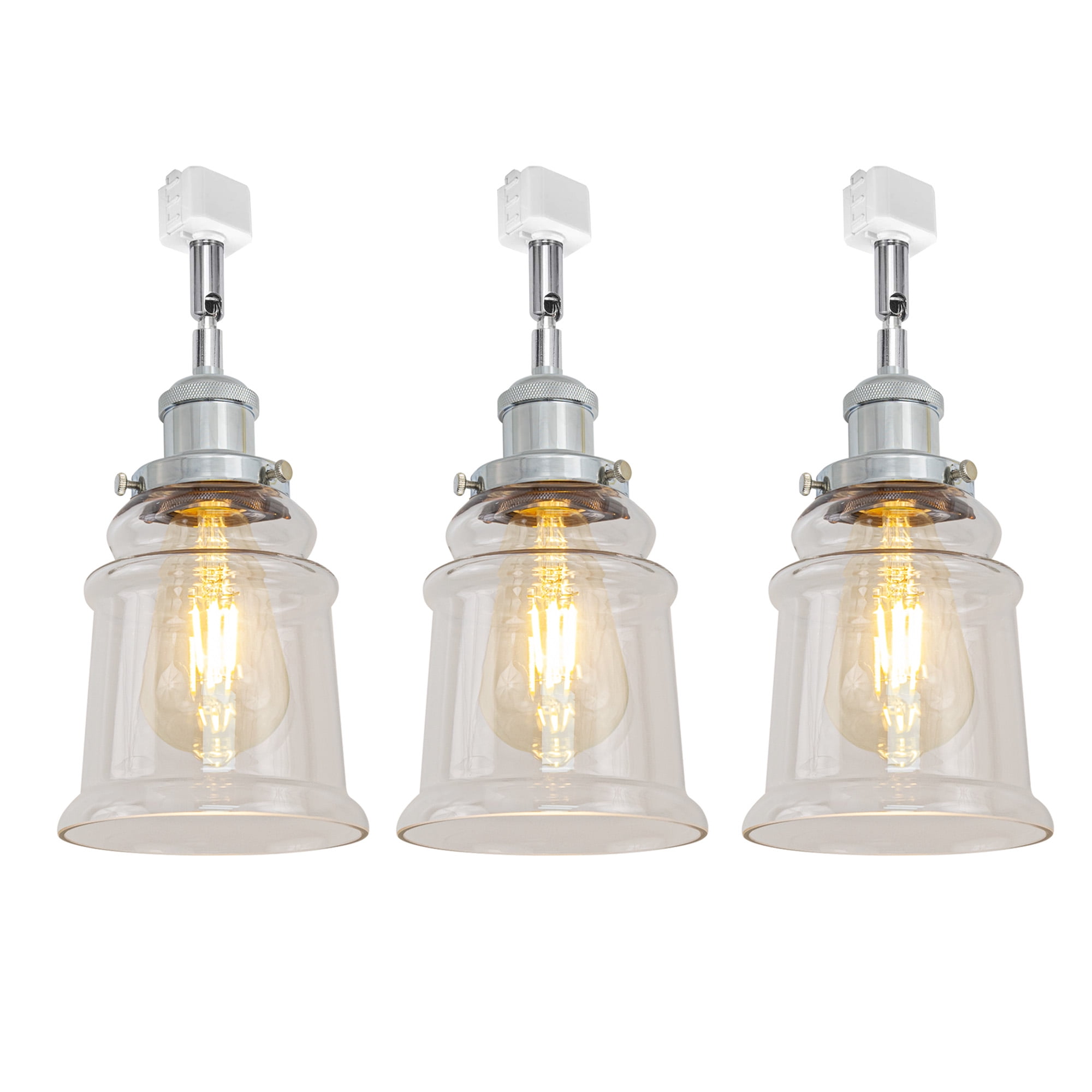Kiven 3-Light H-Type Track Lighting Heads,Modern Track lighting Pendant ...