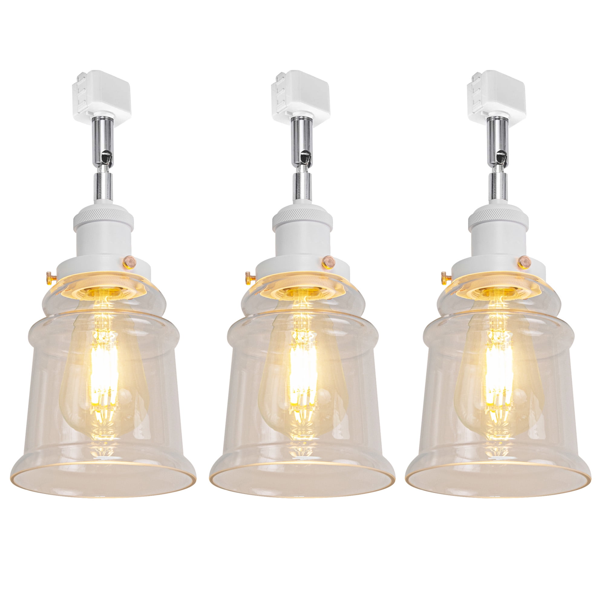 Kiven 3-Light H-Type Track Lighting Heads,Modern Track lighting Pendant ...