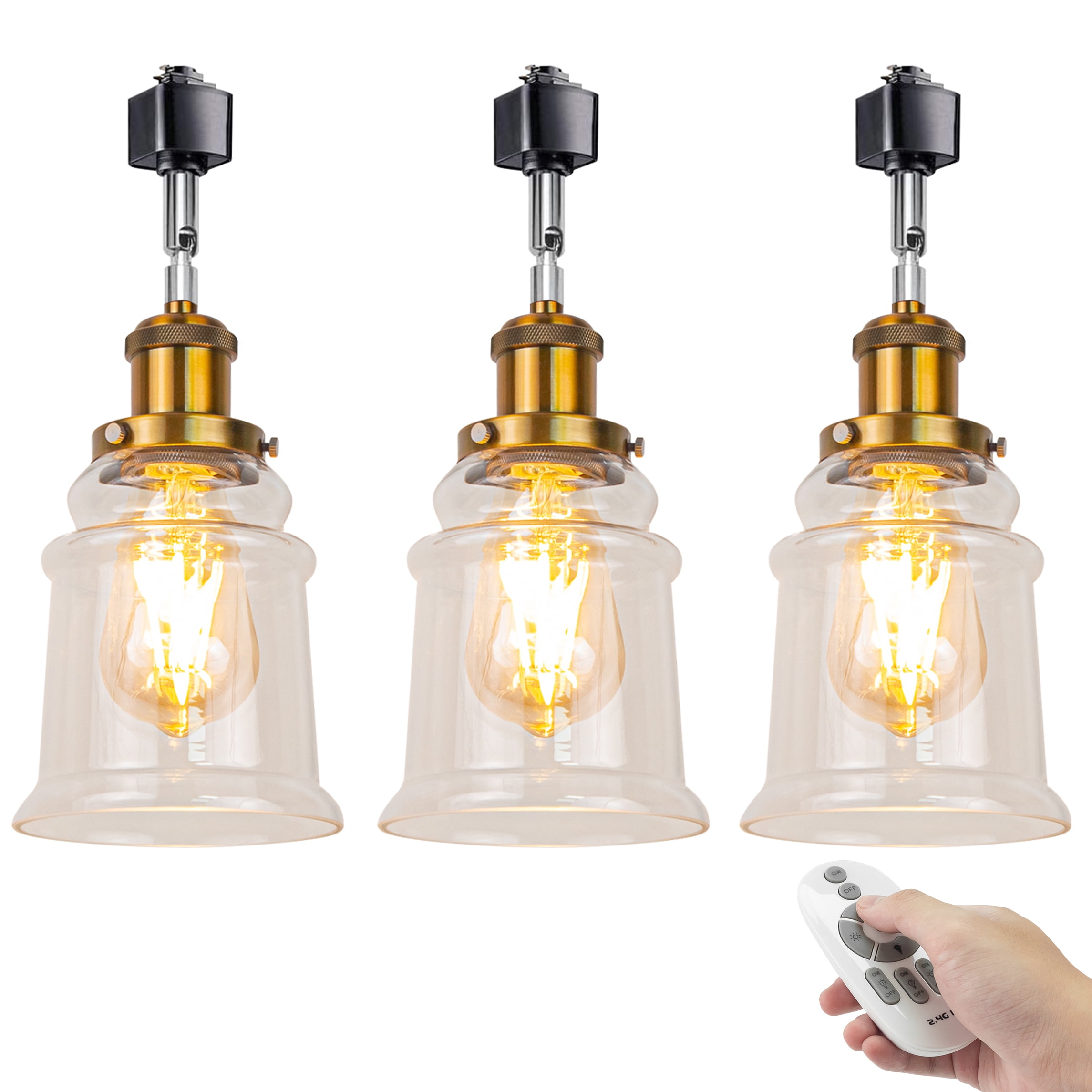 Kiven 3-Light H-Type Track Lighting Heads,Modern Track lighting Pendant ...