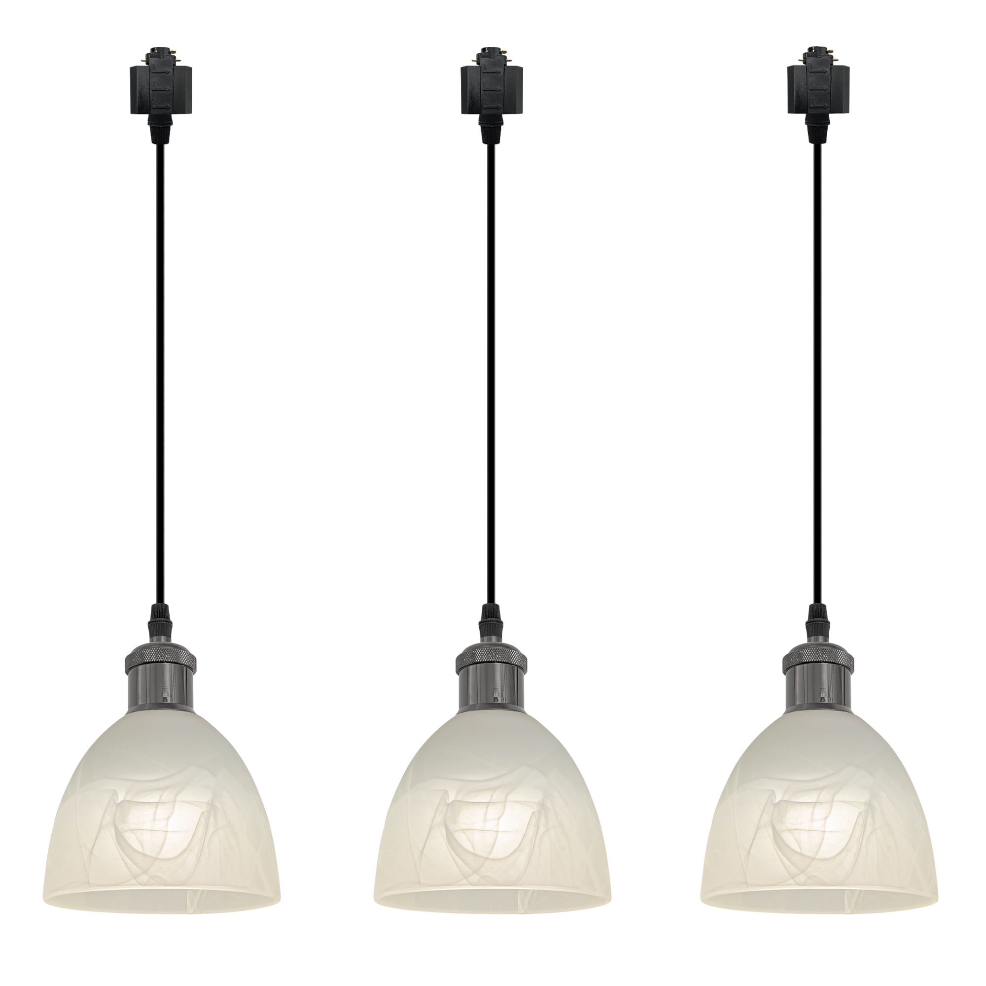 Kiven 3-Light H-Type track lighting pendants,Modern h track pendant ...