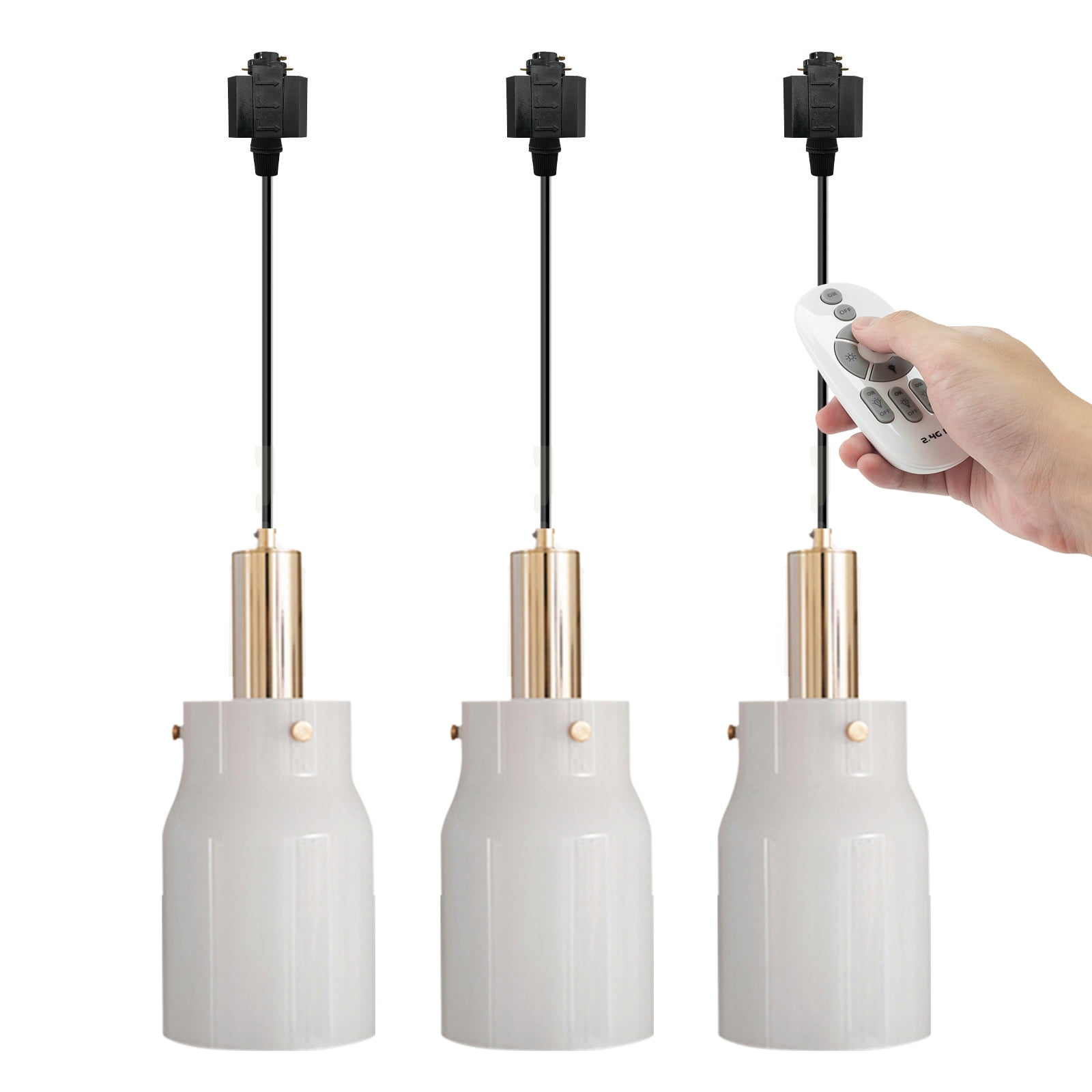 Kiven 3-Light H-Type track lighting pendants,Modern h track pendant ...