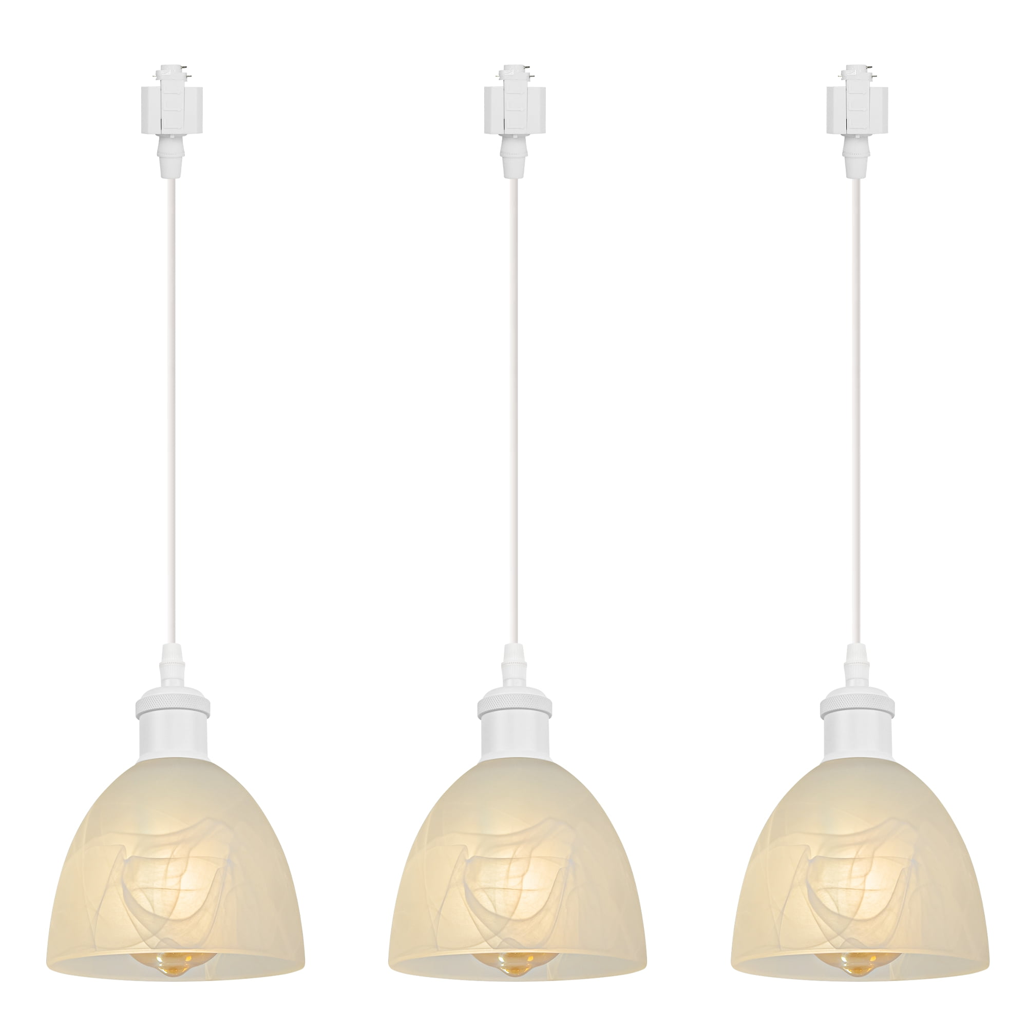 Kiven 3-Light H-Type track lighting pendants,Modern h track pendant ...