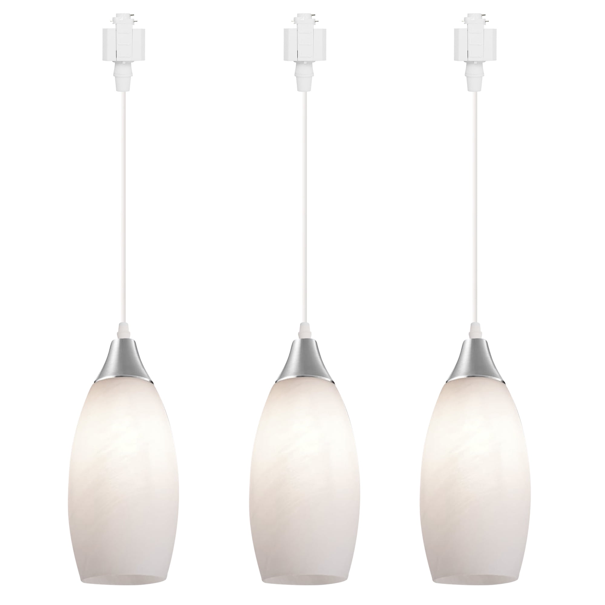 Kiven 3-Light H-Type track lighting pendants,Modern h track pendant ...