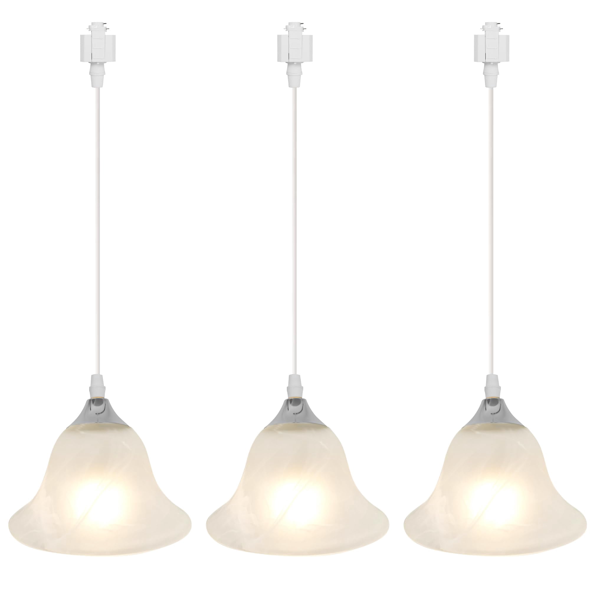 Kiven 3-Light J-Type Track Lighting Pendants,Modern J Track Pendant ...