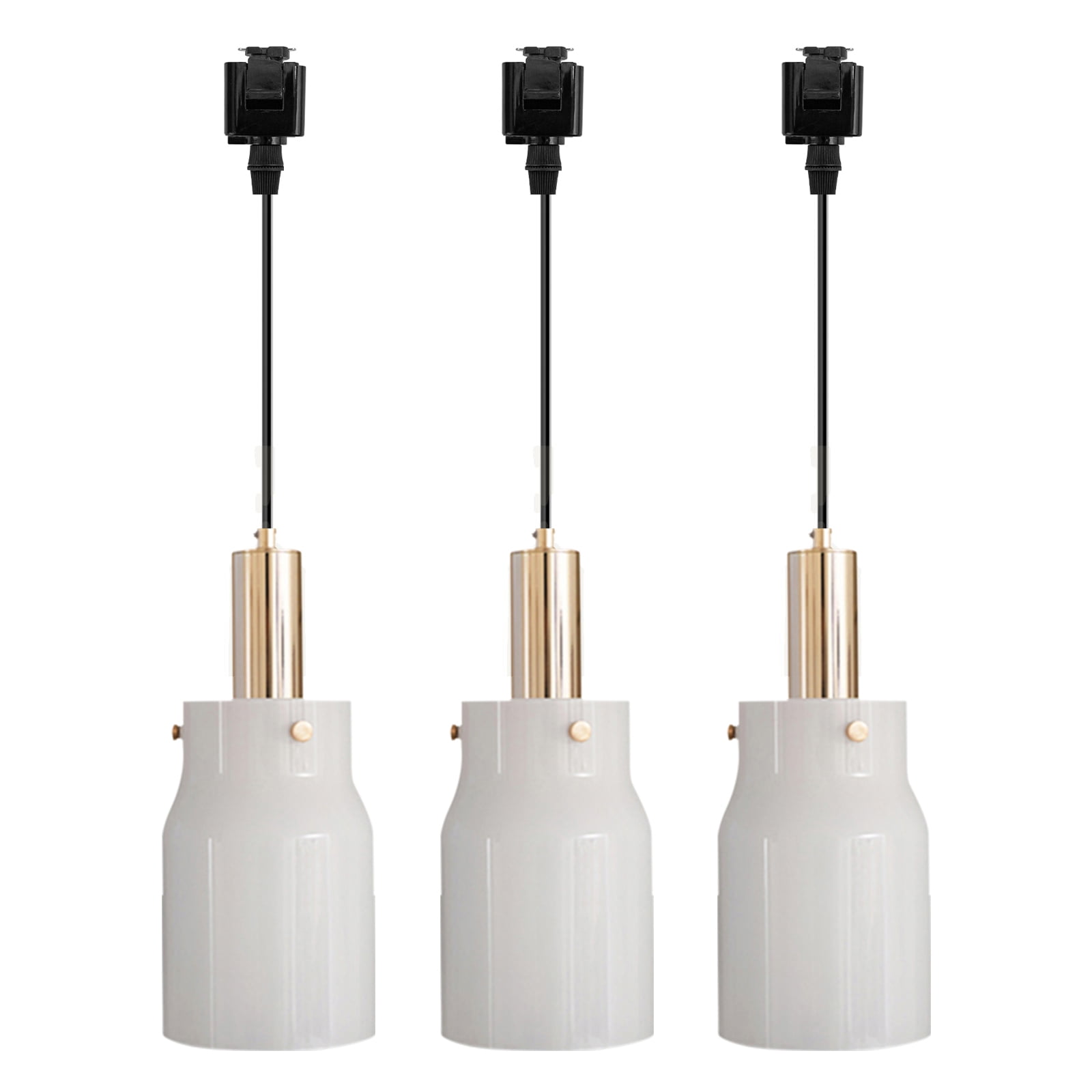 Kiven 3-Light J-Type track lighting pendants,Modern J track pendant ...