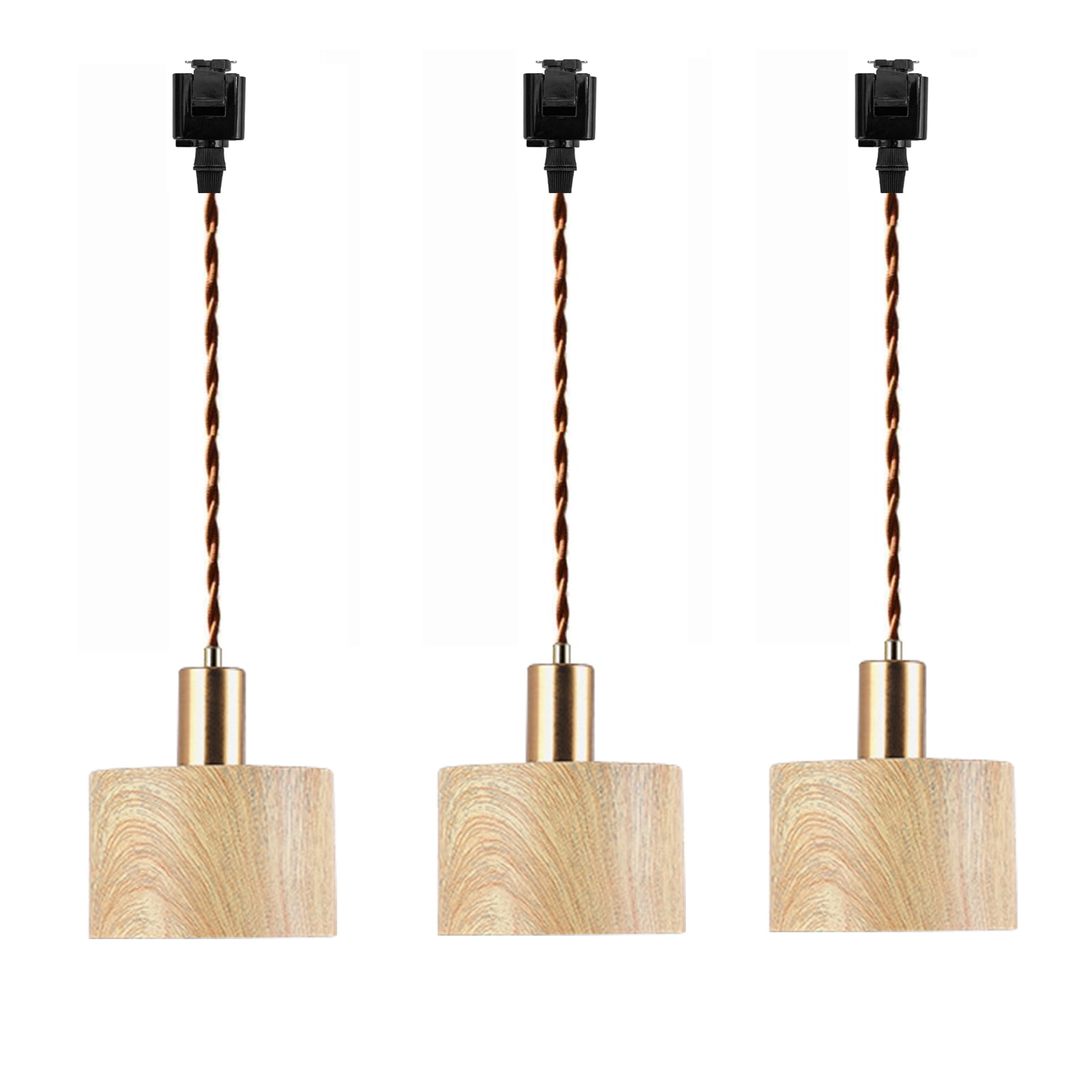 Kiven 3-Light J-Type track lighting pendants,Modern J track pendant ...