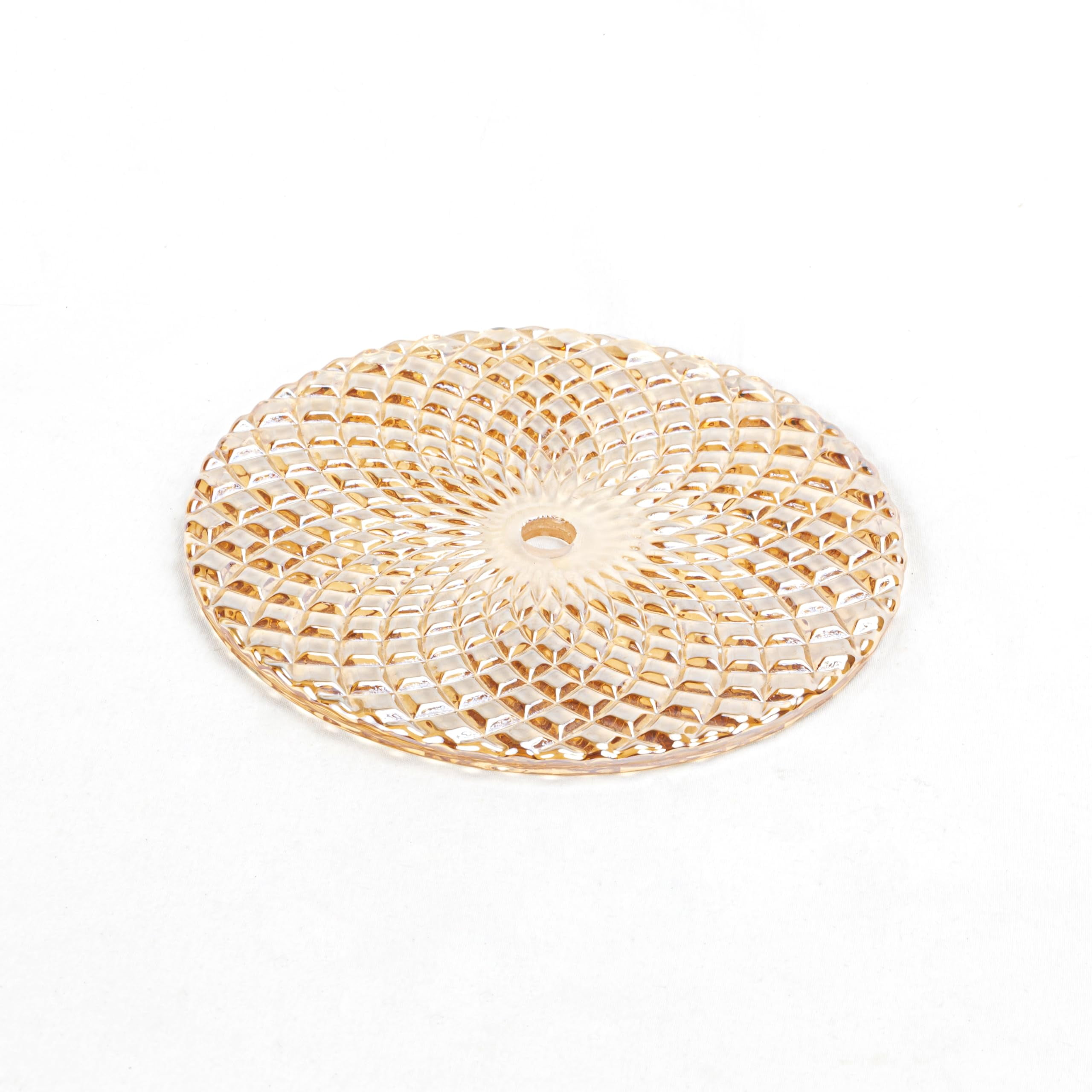 Kiven 5.9 in Round Diffuser Shade with Lamp Shade Harp Holder, Glass ...