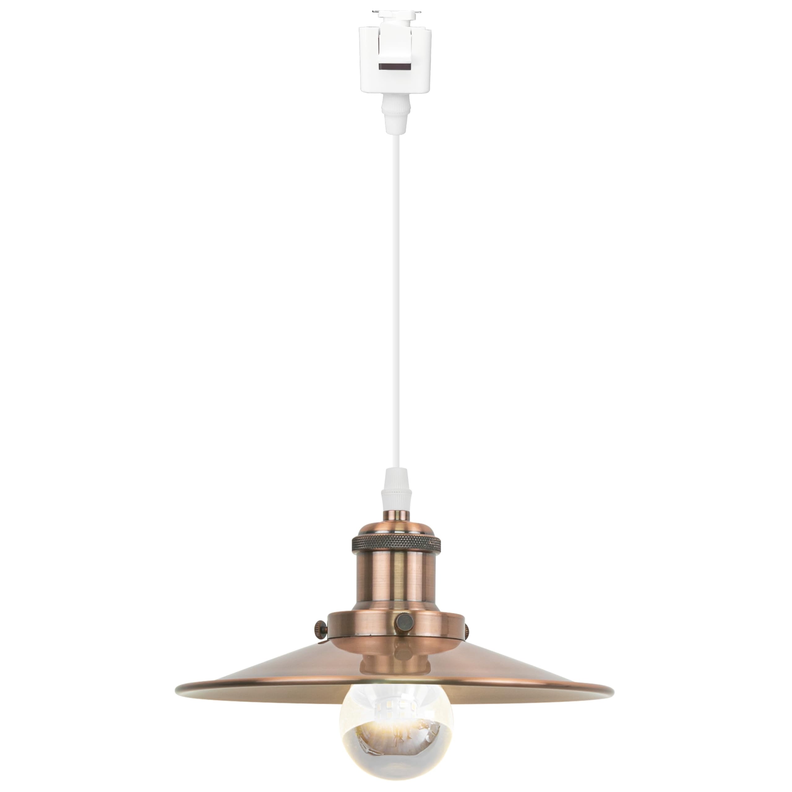 Kiven Anti Glare J-Type Track Lighting Pendants, 1-Light J Track ...