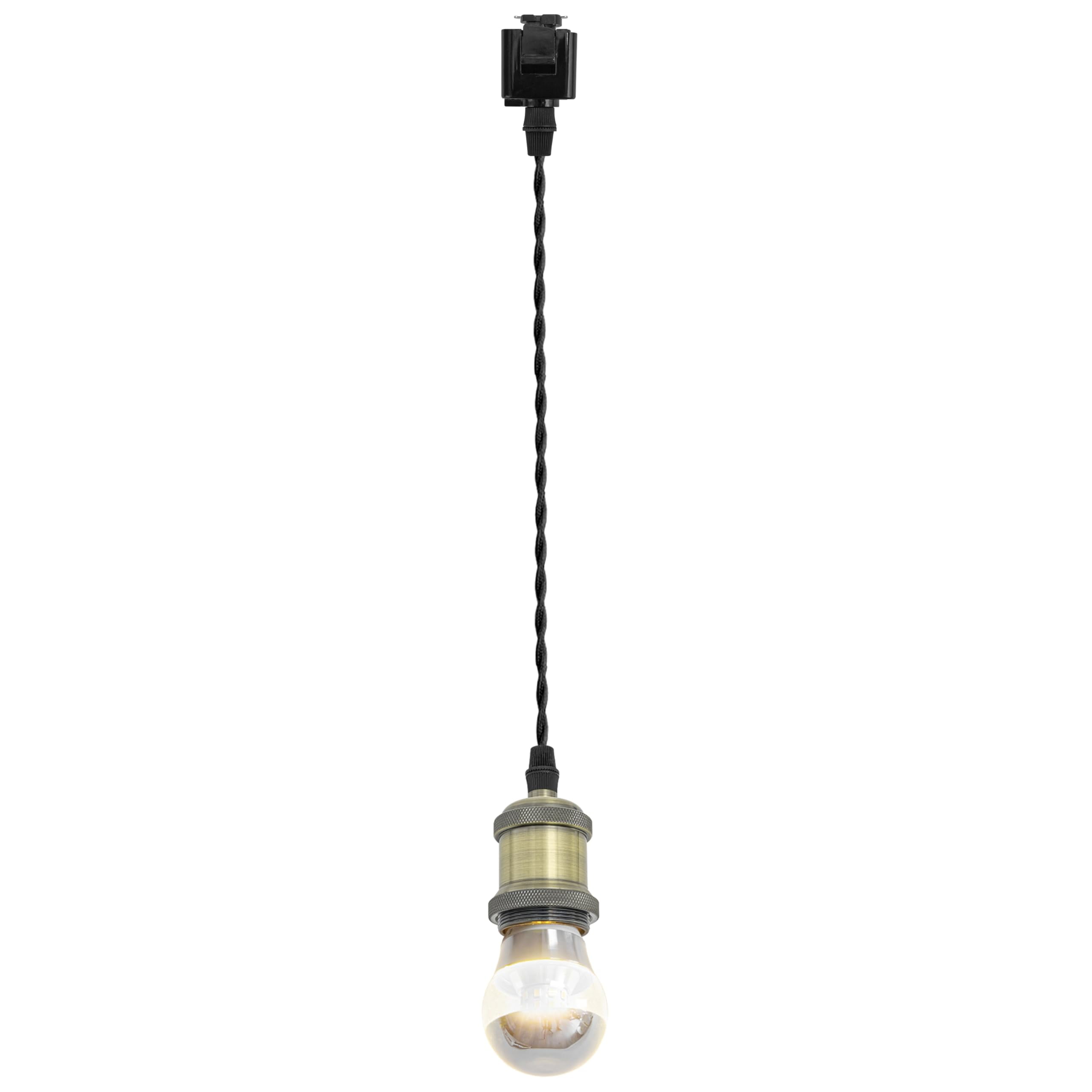 Kiven Anti Glare J-Type Track Lighting Pendants, 1-Light J Track ...