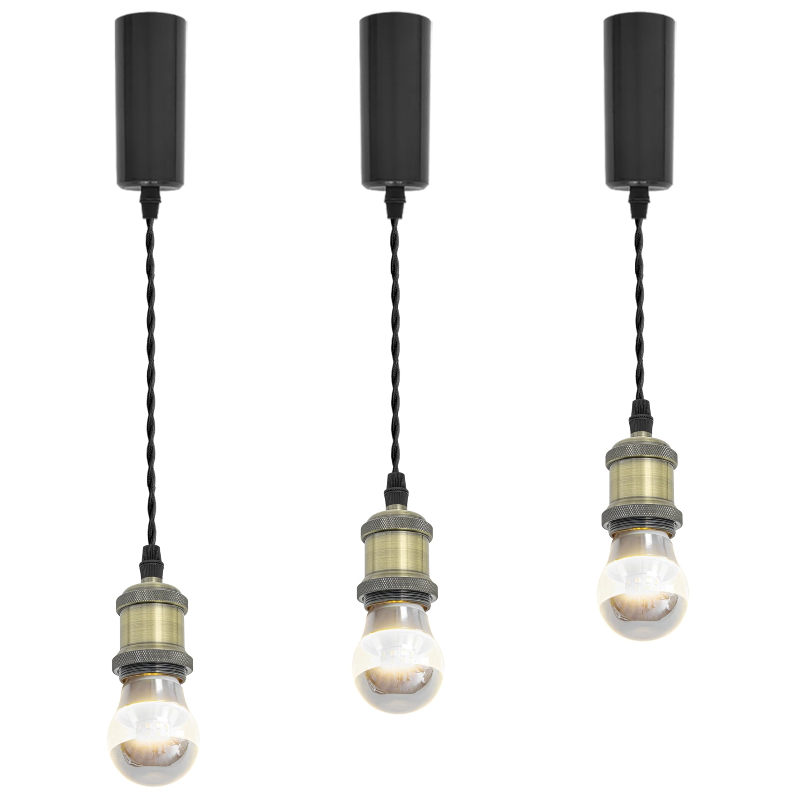 Kiven Anti Glare J-Type Track Lighting Pendants, 3-Light J Track ...