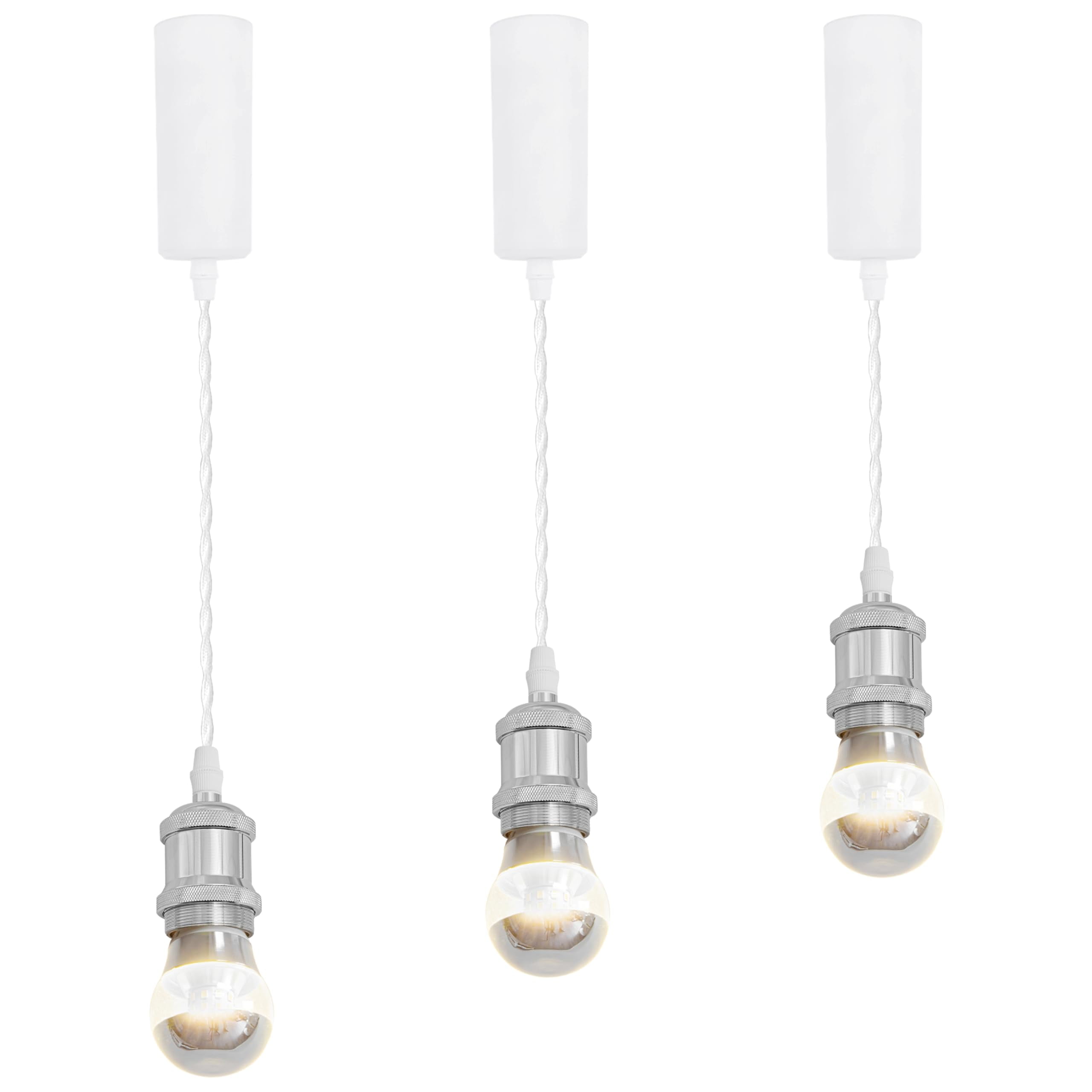 Kiven Anti Glare J-Type Track Lighting Pendants, 3-Light J Track ...
