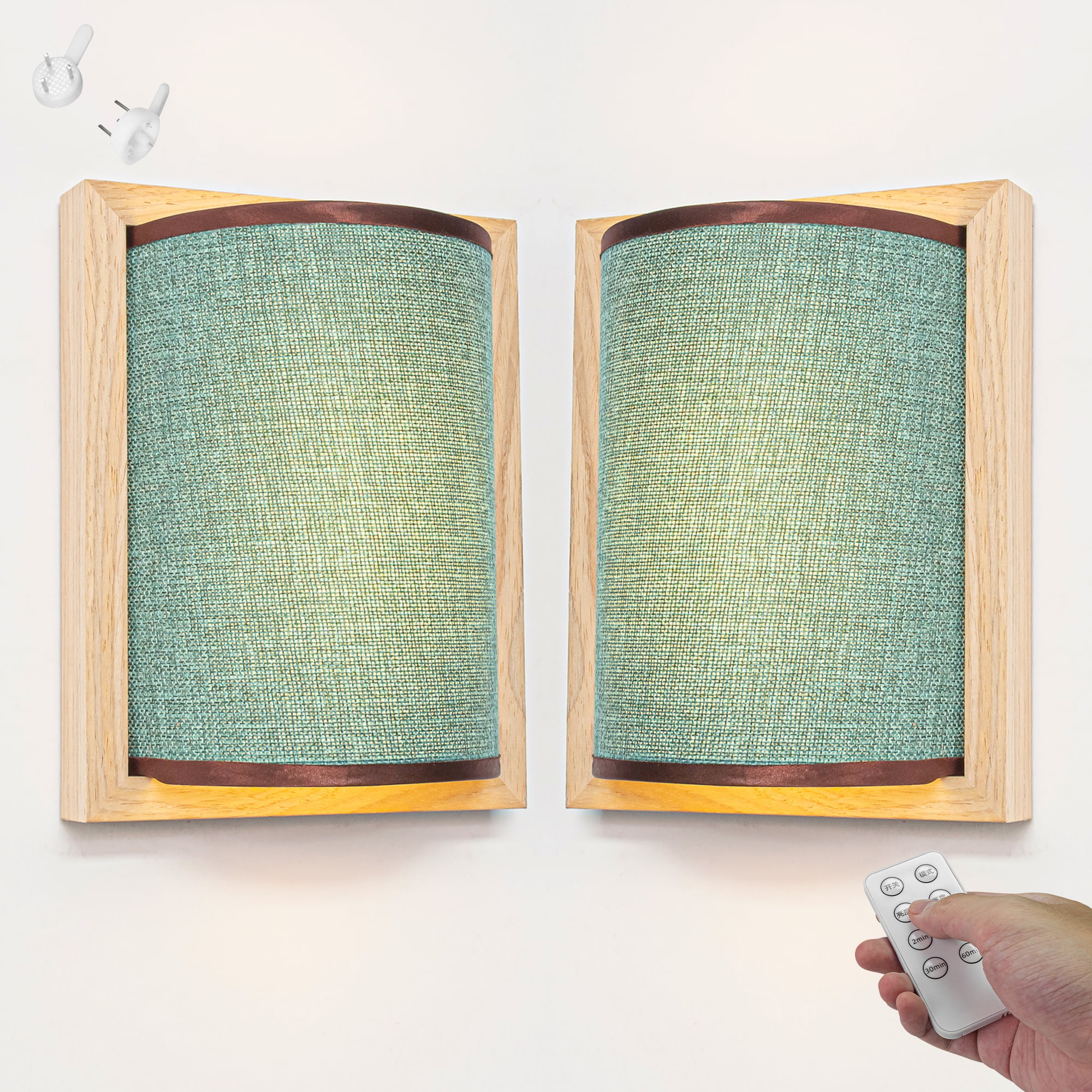 Kiven Battery Operated Wall Sconces with Remote Control,3 Colors Changing,Rechargeable Wall ...