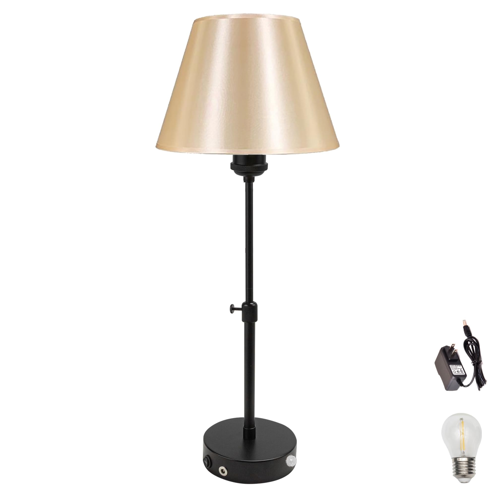 Kiven Battery Powered Lamp, Operated Motion Sensor Table Lamp with ...