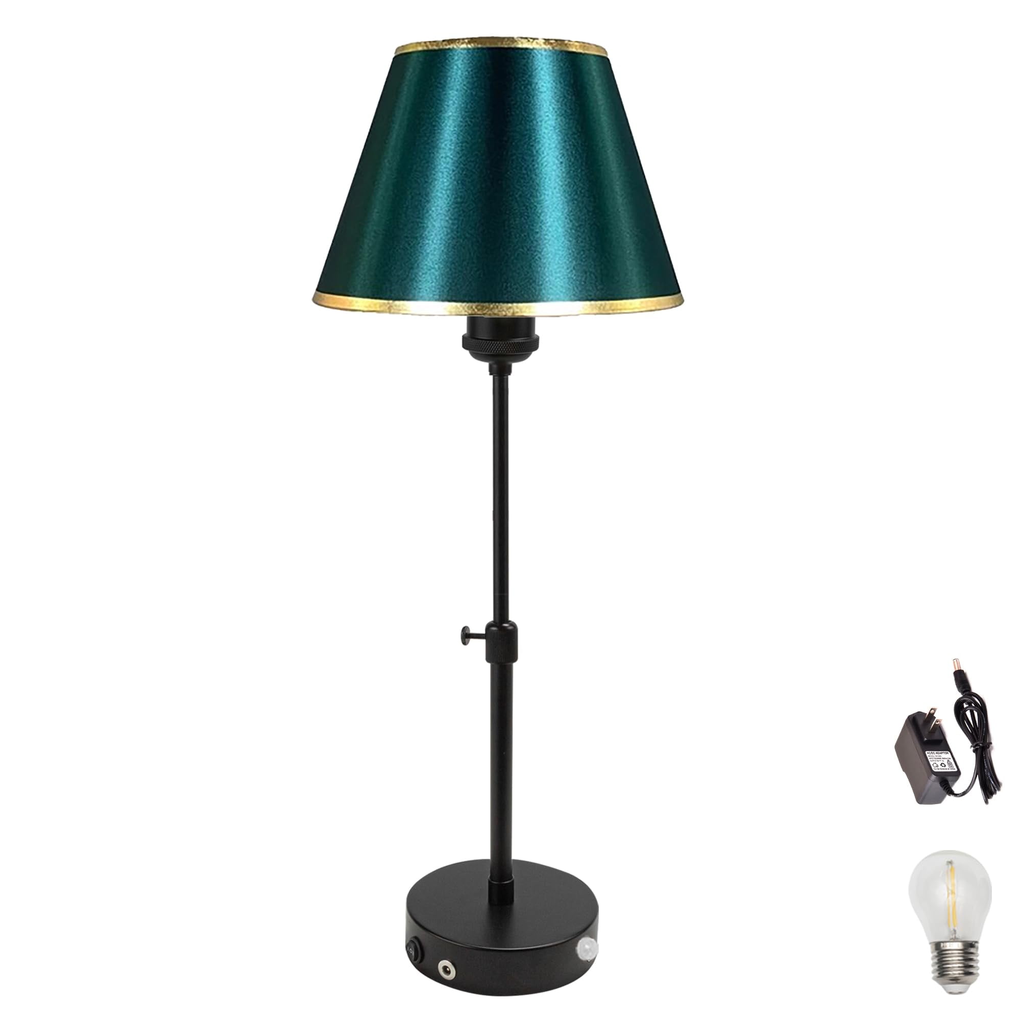 Kiven Battery Powered Lamp, Operated Motion Sensor Table Lamp with ...