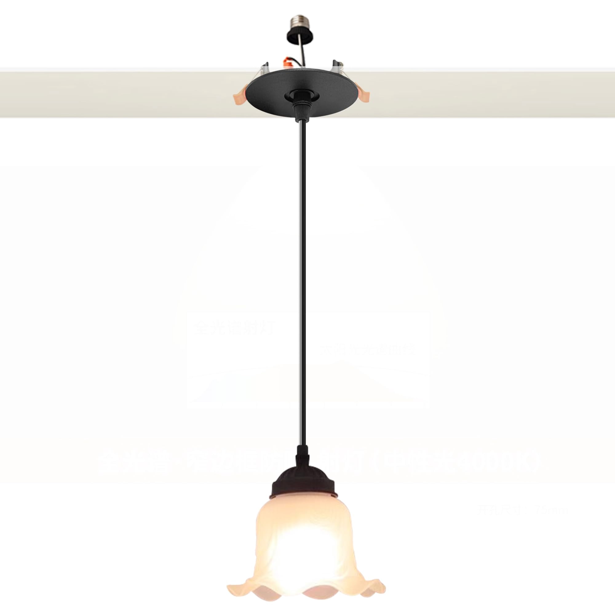 Kiven Can Lights Retrofit Recessed Lighting with E26 Power Outlet ...