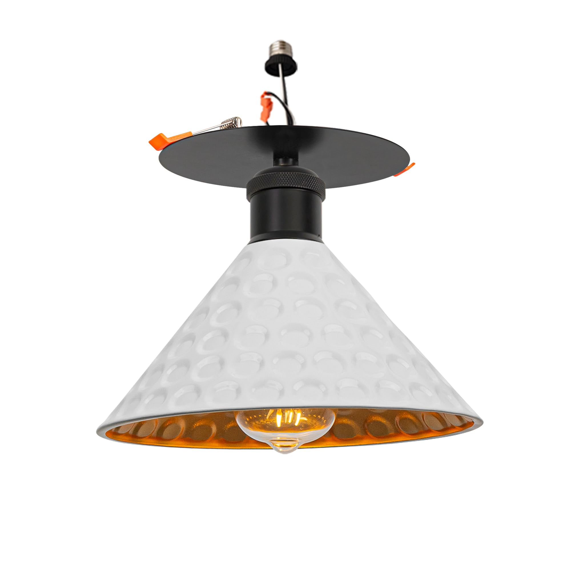 Kiven Can Lights Retrofit Recessed Lighting with E26 Power Outlet ...