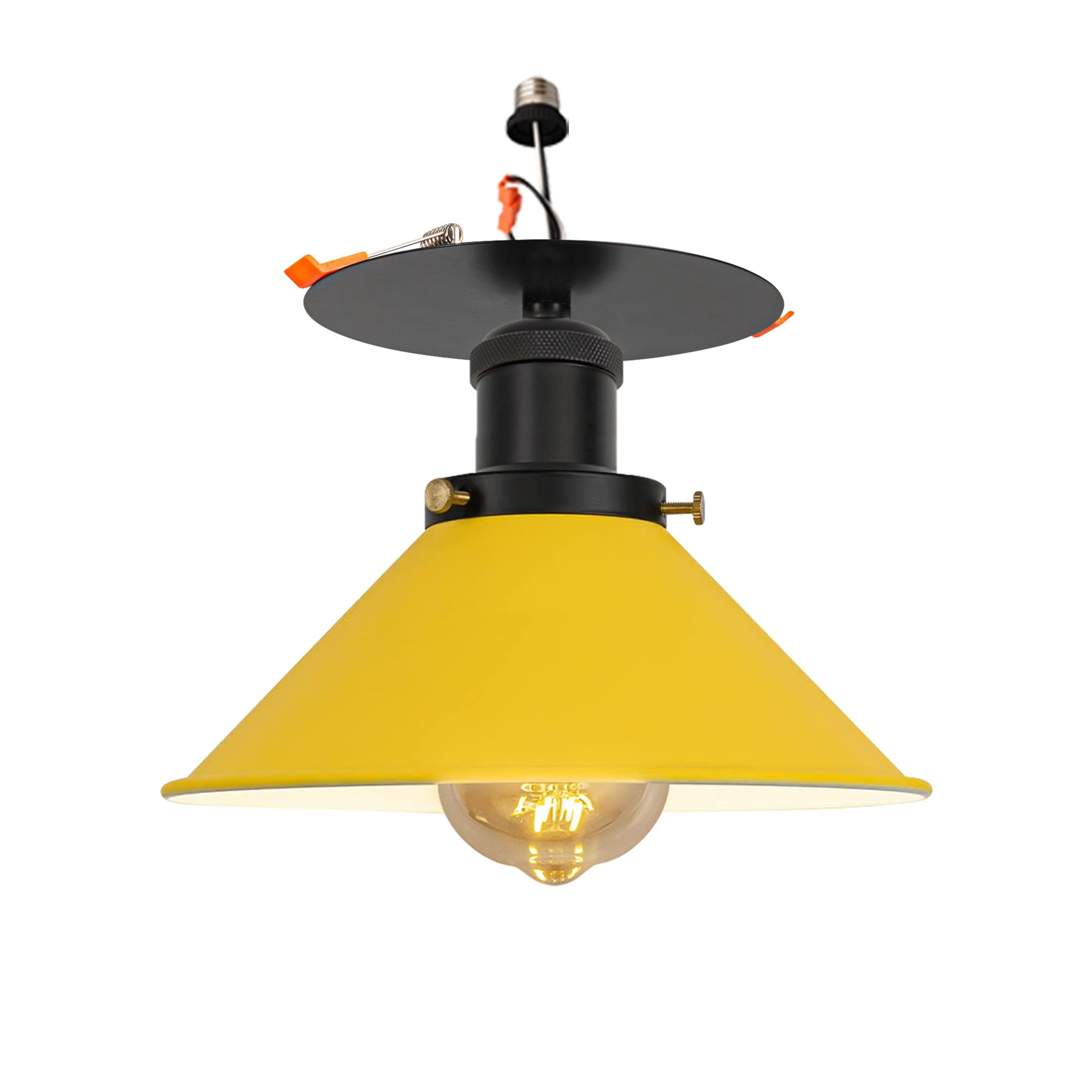 Kiven Can Lights Retrofit Recessed Lighting with E26 Power Outlet ...