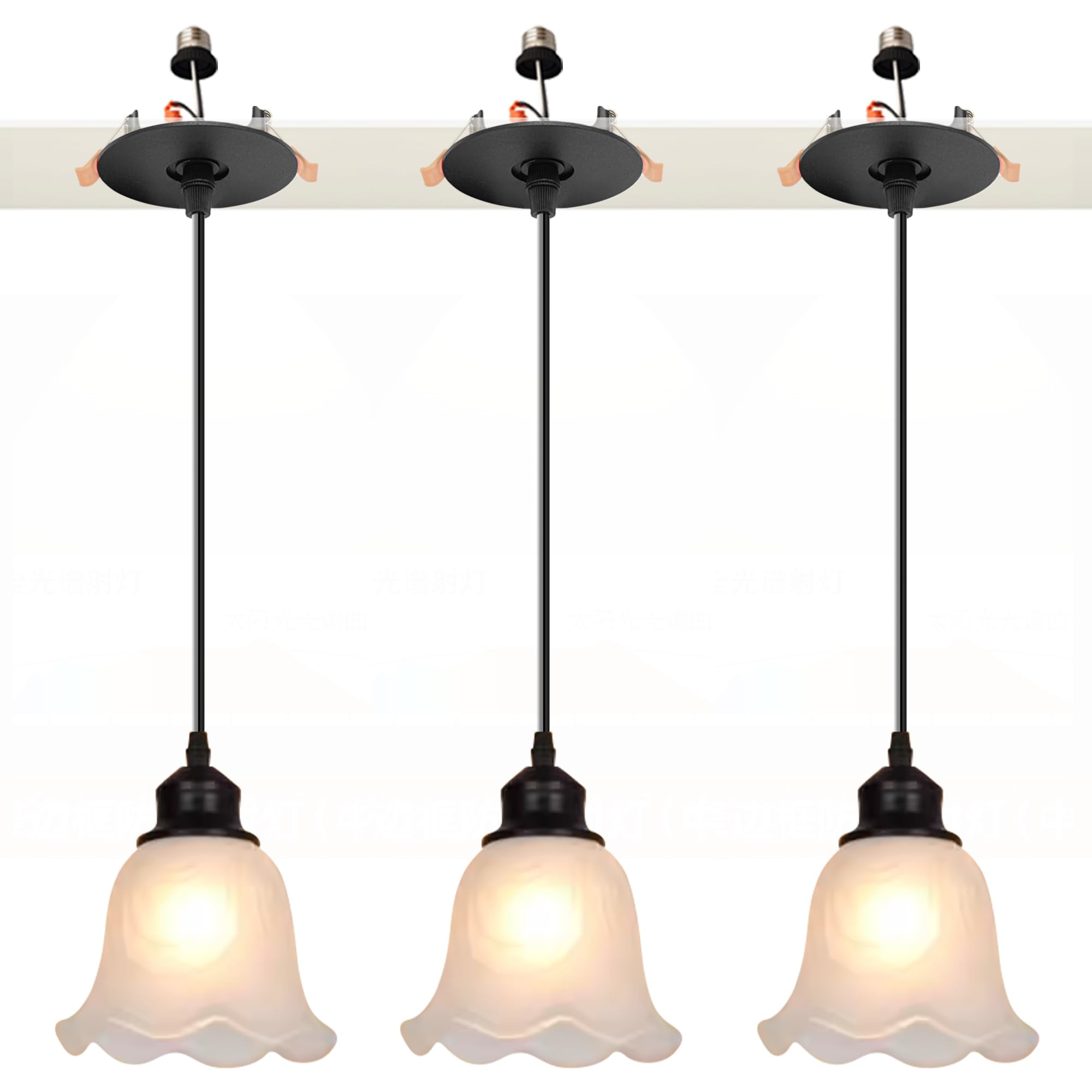 Kiven Can Lights Retrofit Recessed Lighting with E26 Power Outlet ...