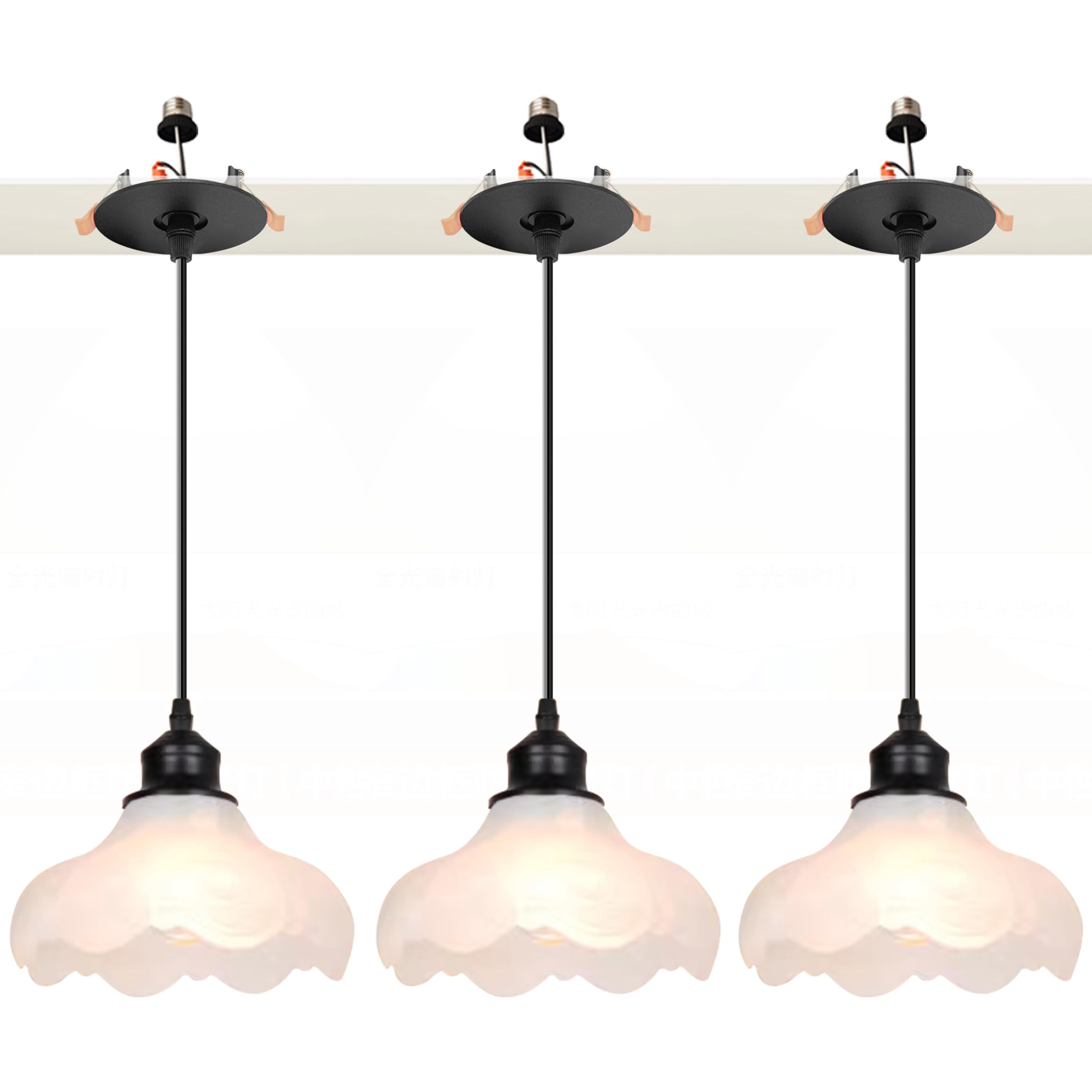 Kiven Can Lights Retrofit Recessed Lighting with E26 Power Outlet ...