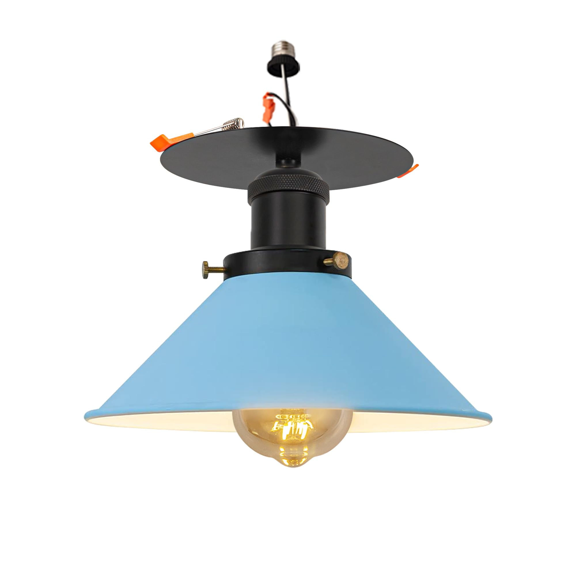 Kiven Can Lights Retrofit Recessed Lighting with E26 Power Outlet ...