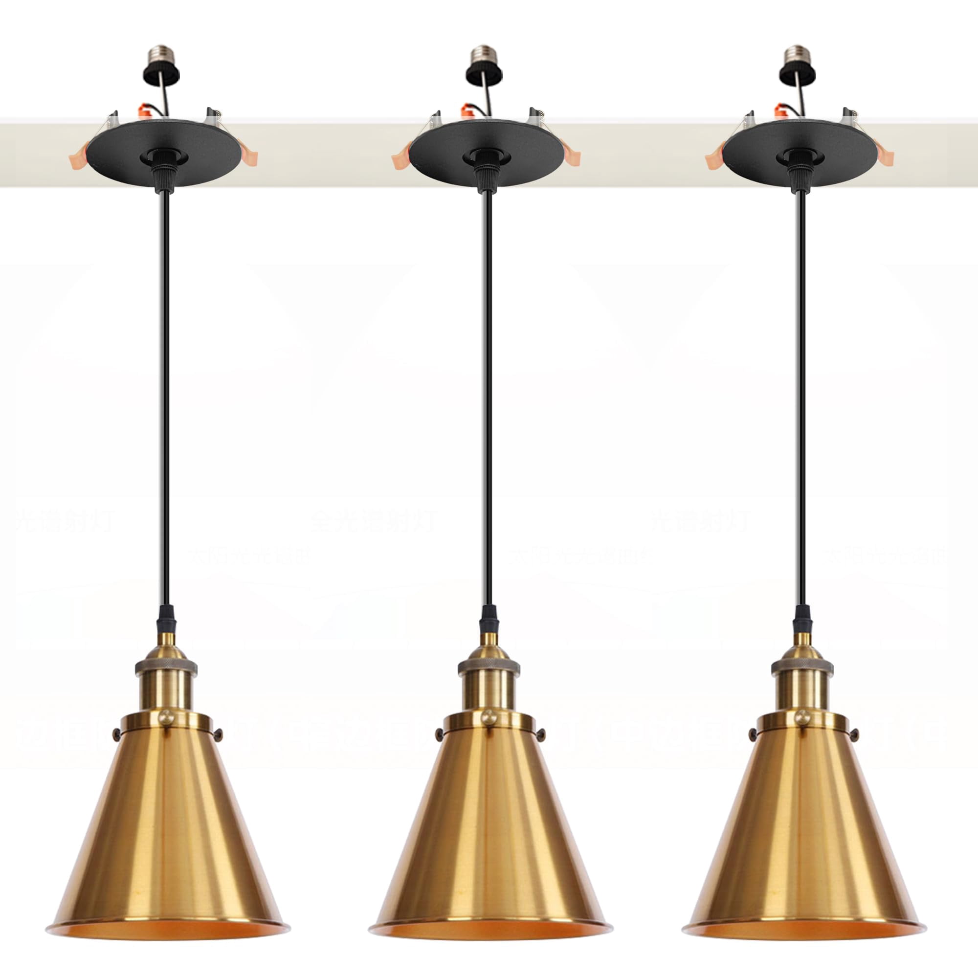 Kiven Can Lights Retrofit Recessed Lighting with E26 Power Outlet ...