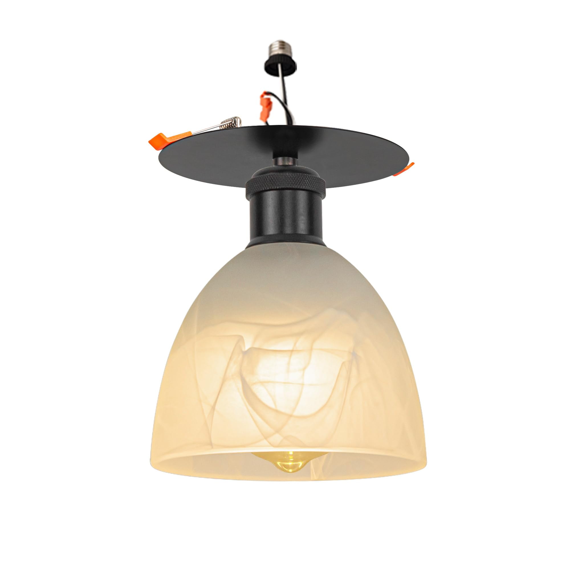 Kiven Can Lights Retrofit Recessed Lighting with E26 Power Outlet ...