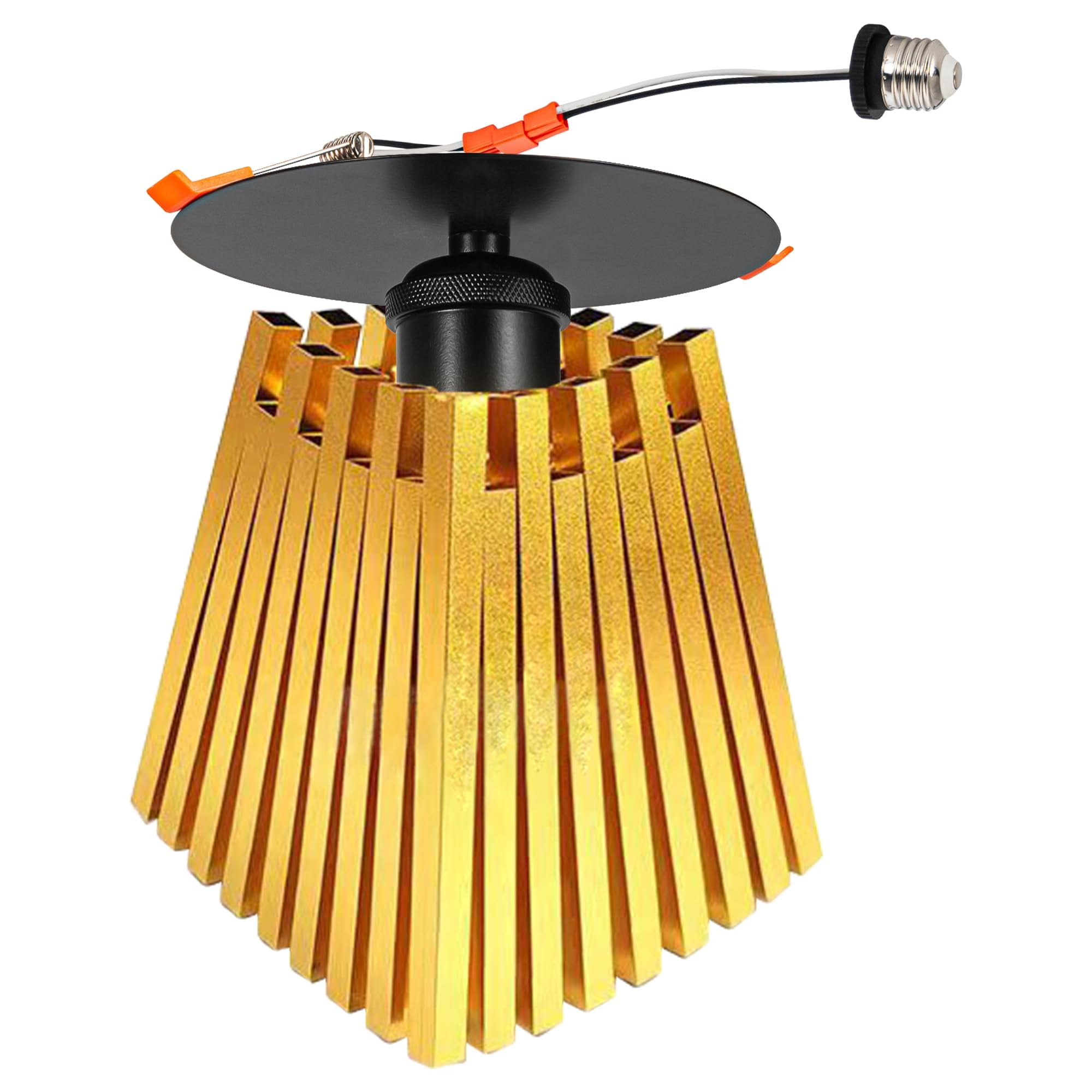 Kiven Can Lights Retrofit Recessed Lighting with E26 Power Outlet ...