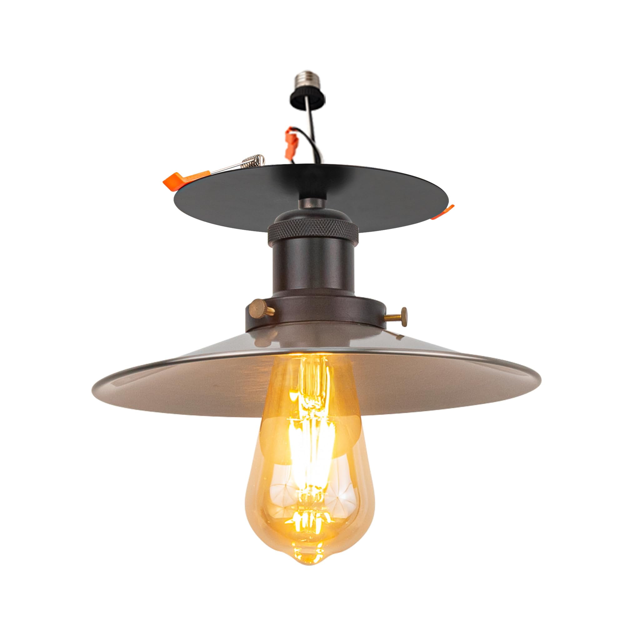 Kiven Can Lights Retrofit Recessed Lighting with E26 Power Outlet ...