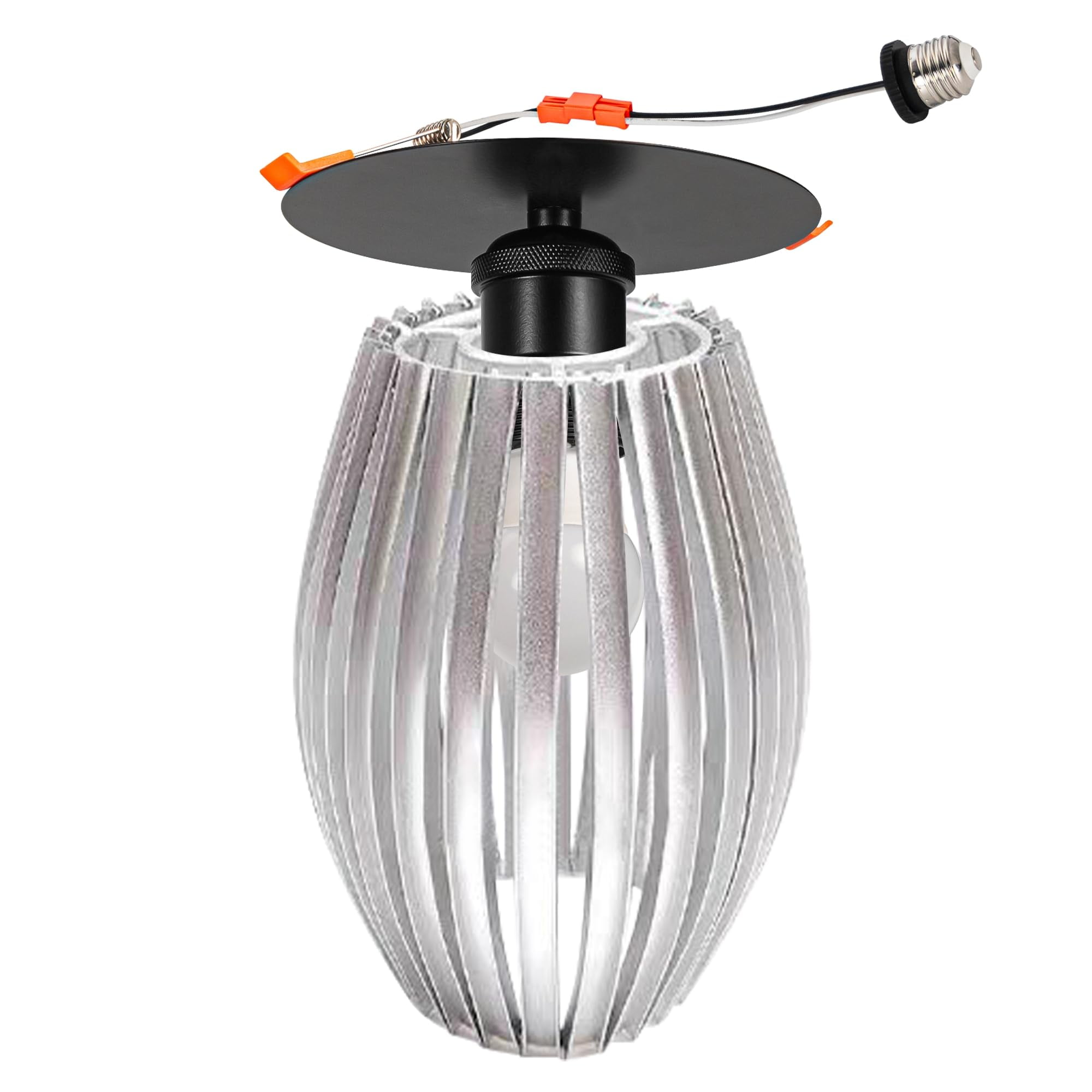 Kiven Can Lights Retrofit Recessed Lighting with E26 Power Outlet ...