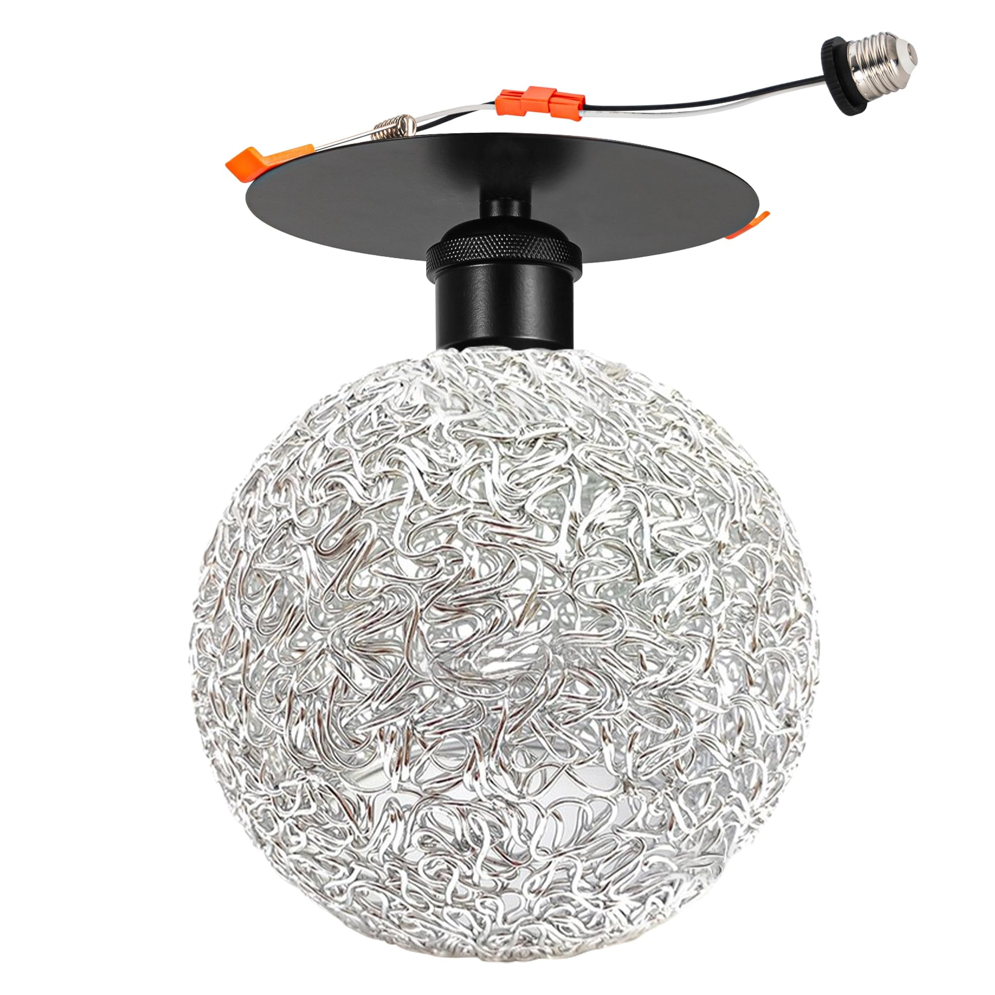 Kiven Can Lights Retrofit Recessed Lighting with E26 Power Outlet ...