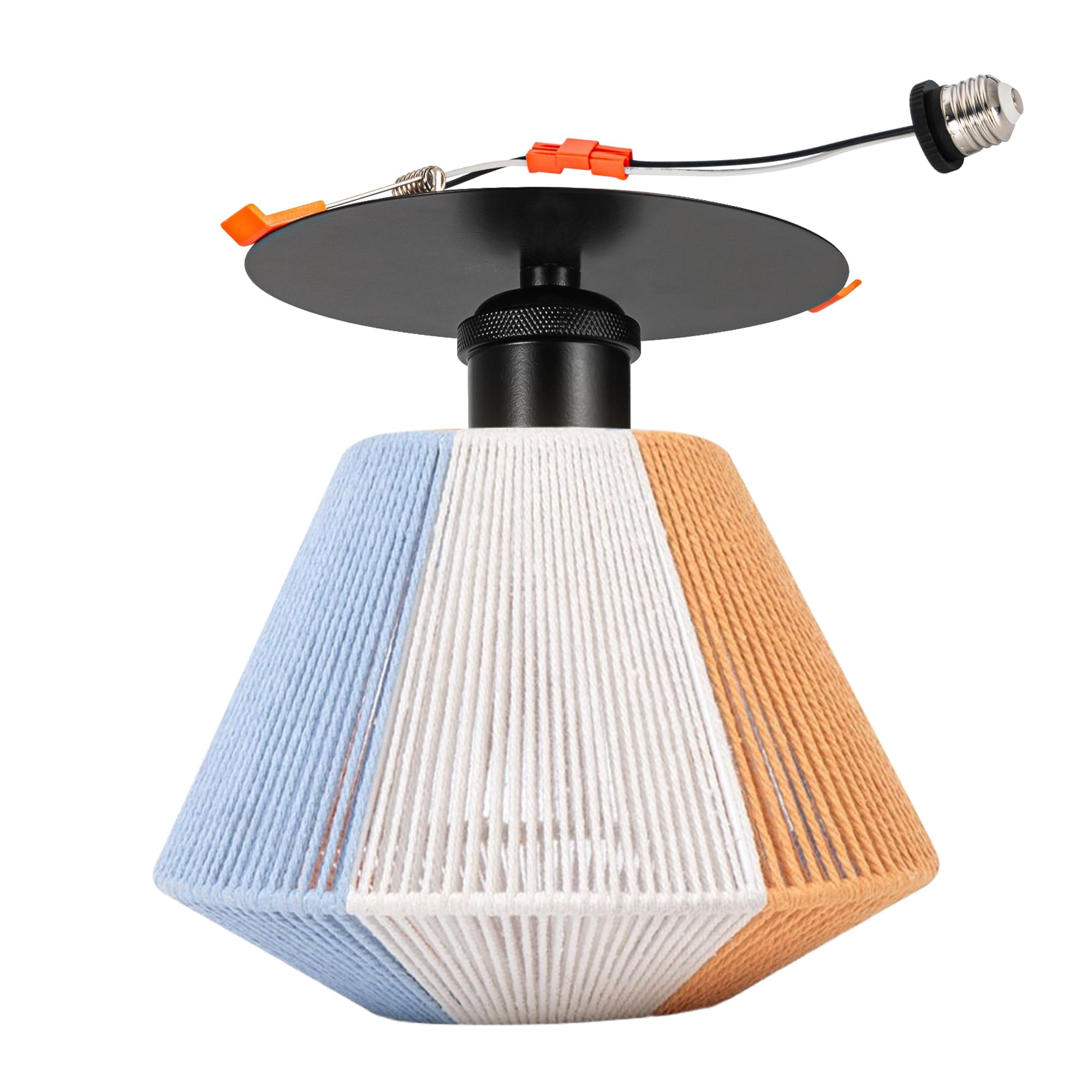 Kiven Can Lights Retrofit Recessed Lighting with E26 Power Outlet ...