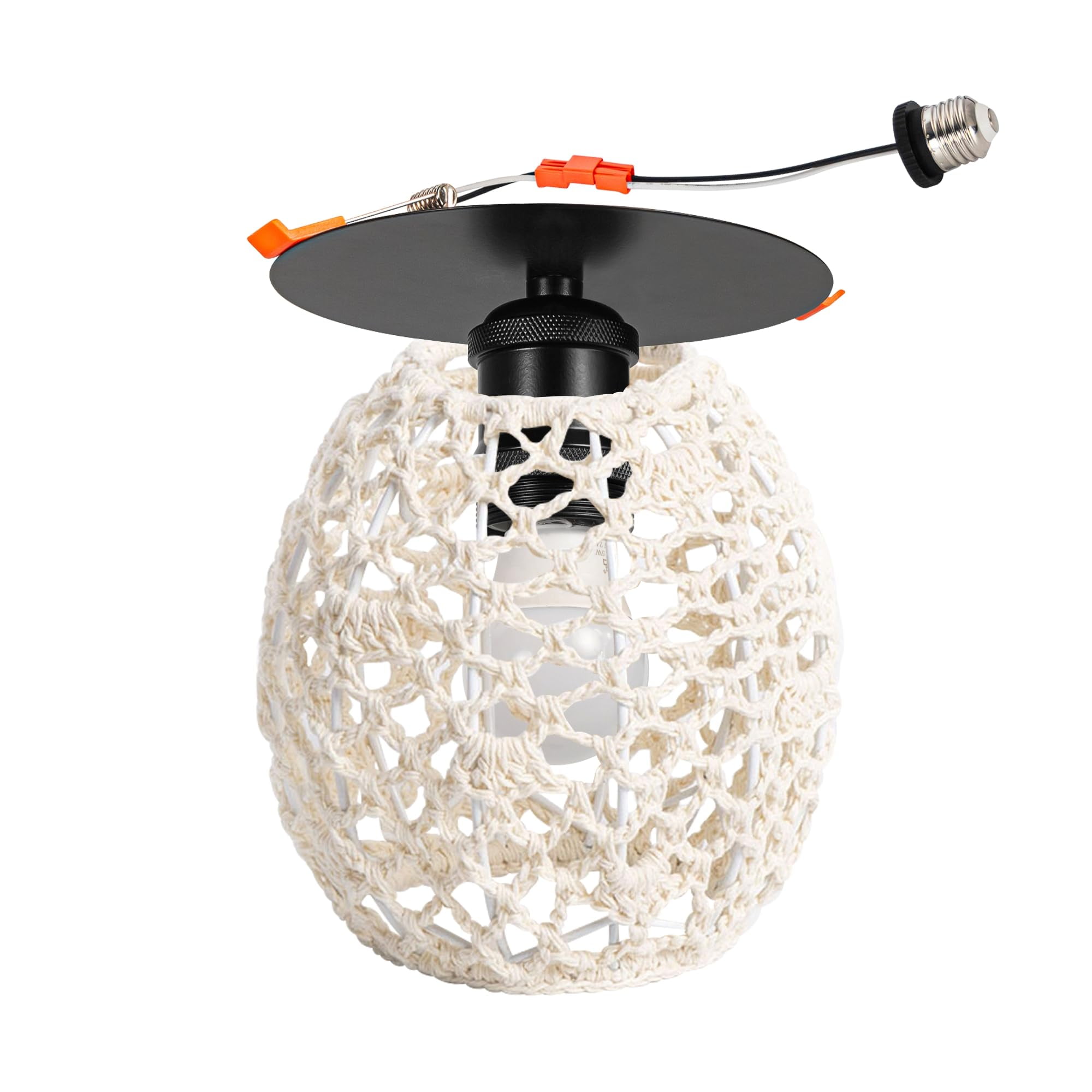 Kiven Can Lights Retrofit Recessed Lighting, Replacement Conversion Kit ...