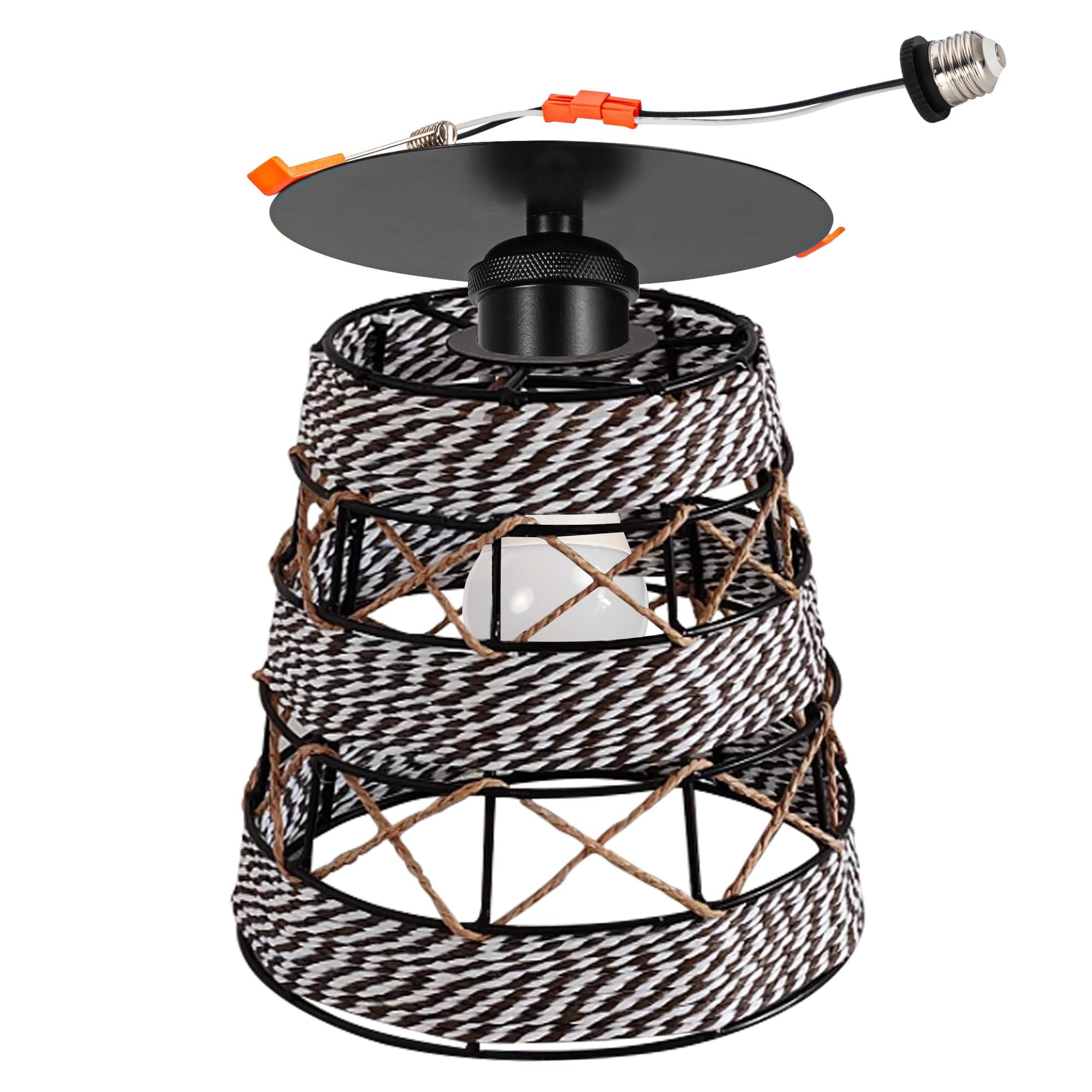 Kiven Can Lights Retrofit Recessed Lighting, Replacement Conversion Kit ...