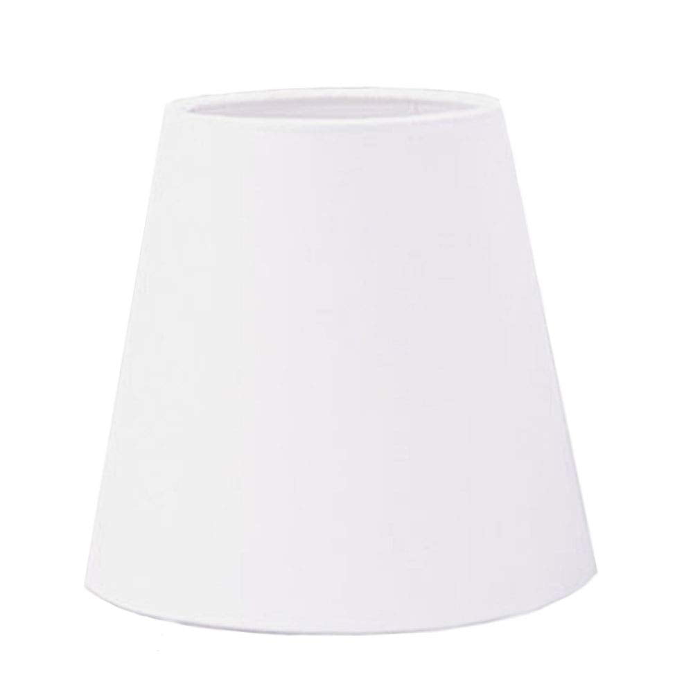 Kiven Clip-on Candelabra Lampshade for Chandeliers, White Candle Lamp ...