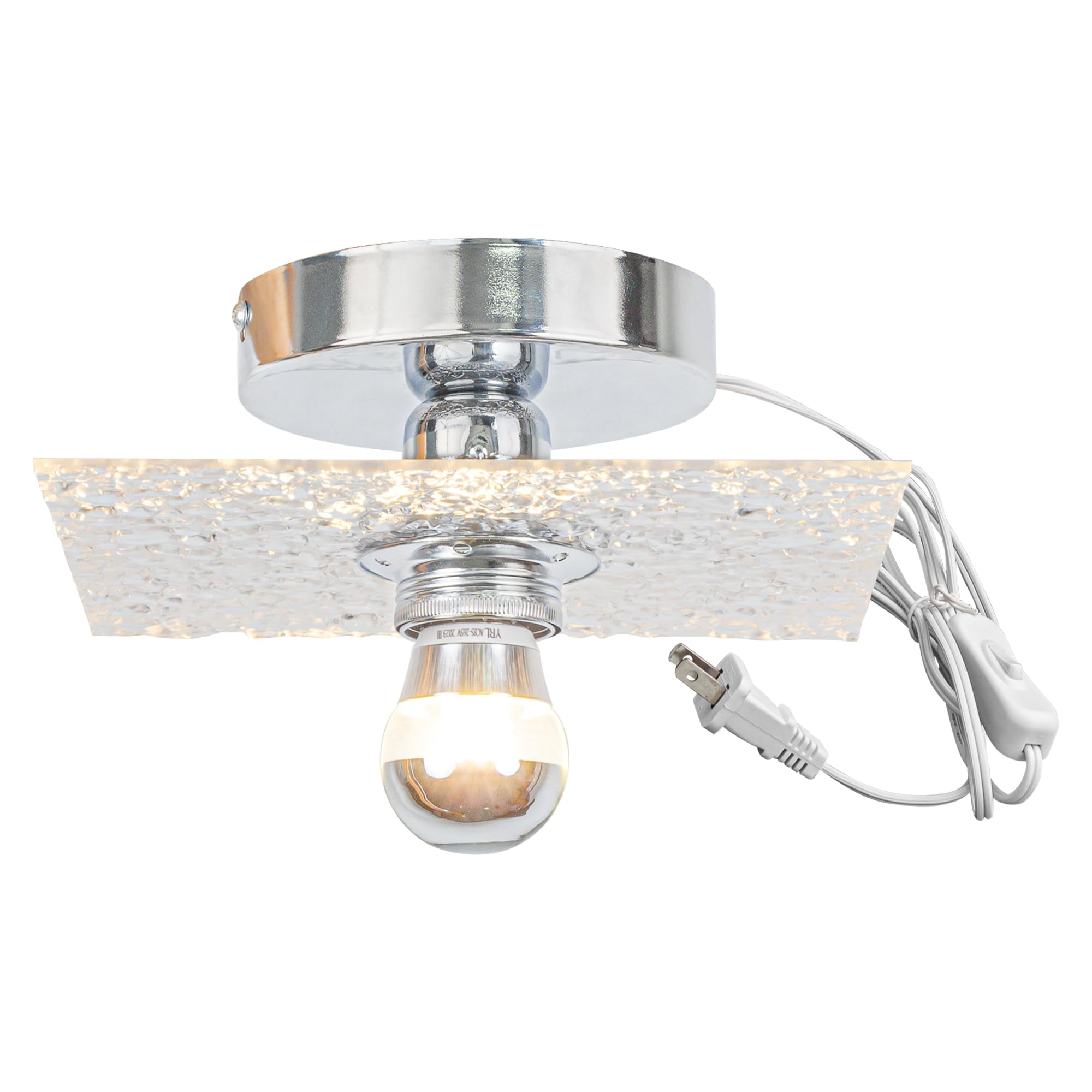 Kiven Flush Mount Ceiling Light Fixture, 1-Light Anti Glare Close to ...