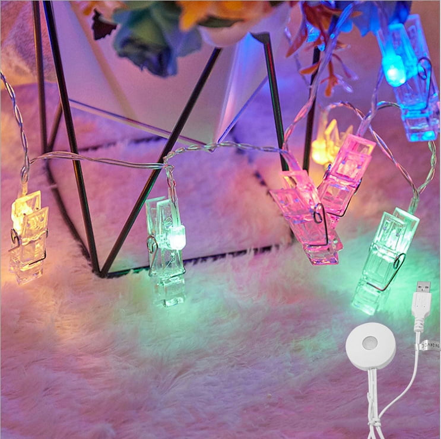 Kiven Globe Led String Lights,Multi Colored LED Curtain String Lights ...