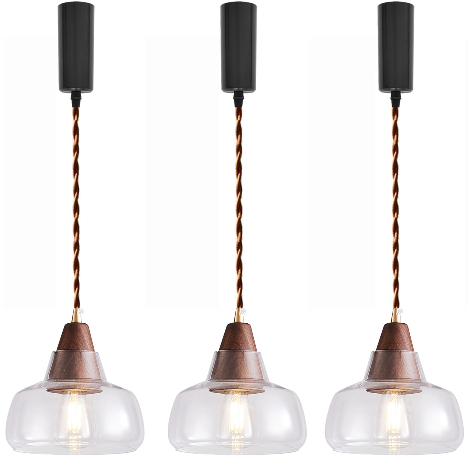 Kiven H Track Pendant Lightning,Adjustable Cord Length,Modern H Track ...