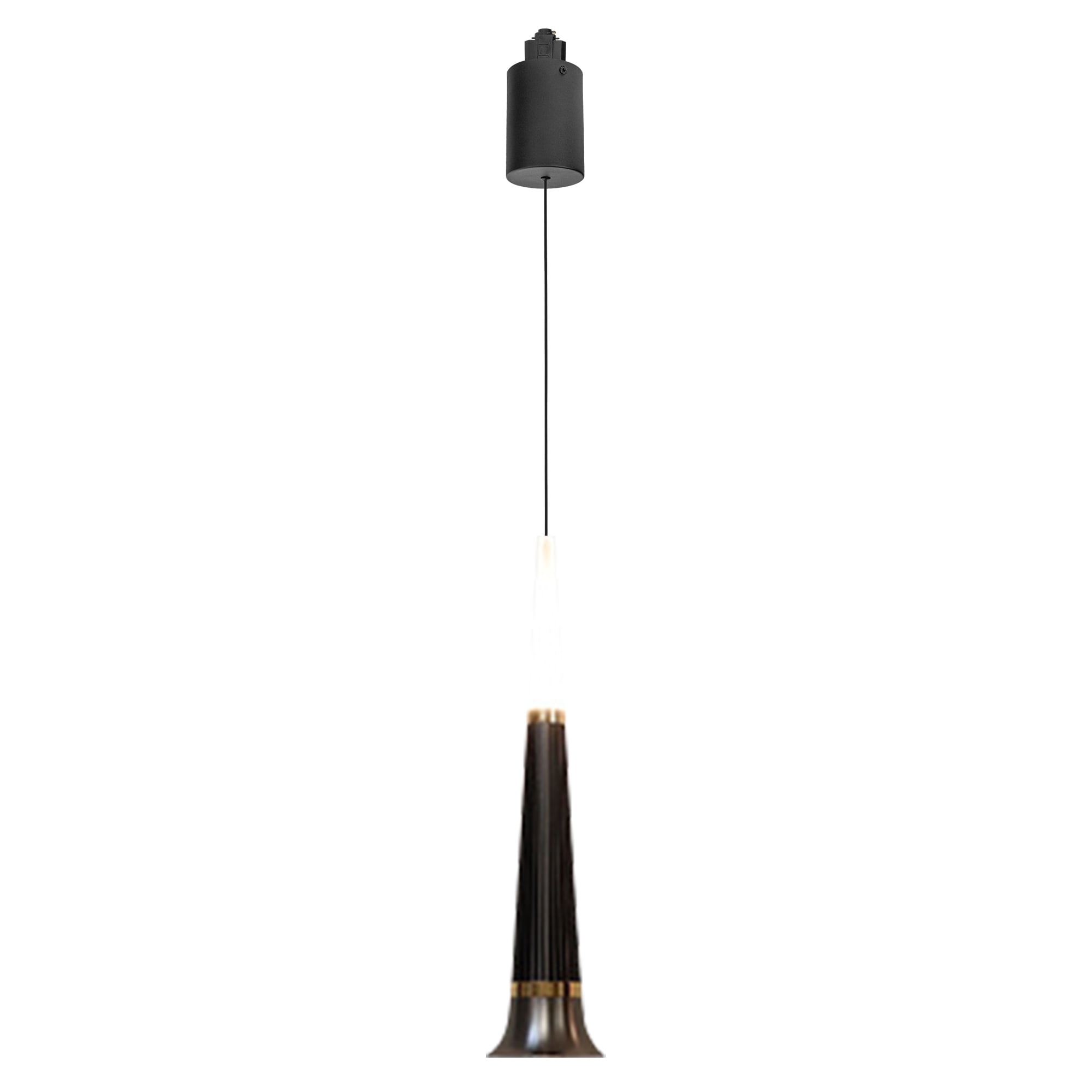 Kiven H-Type LED Track Lighting, 1-Light Modern Dimmable Halo Track ...